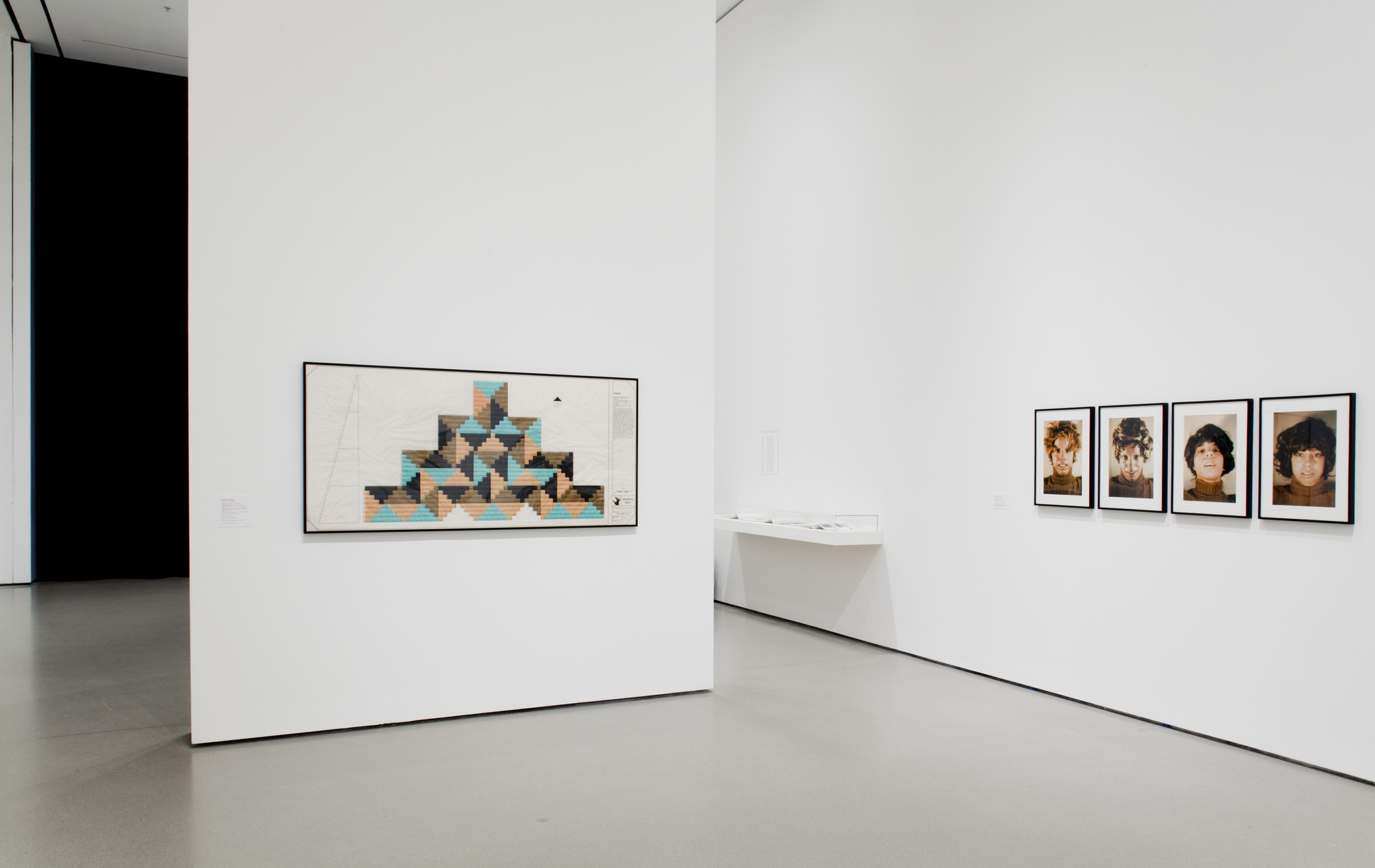 Installation view of the exhibition "Contemporary Art from the ...