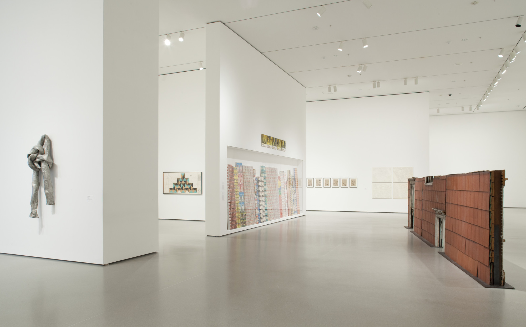 Installation view of the exhibition "Contemporary Art from the ...