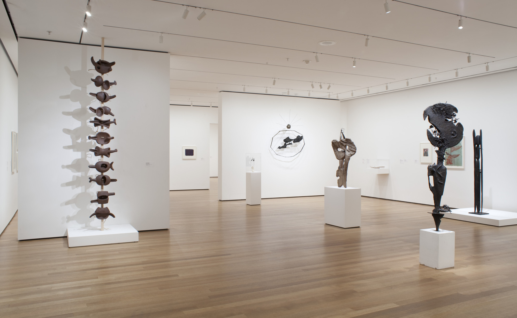 Installation view of the exhibition "Abstract Expressionist New York ...