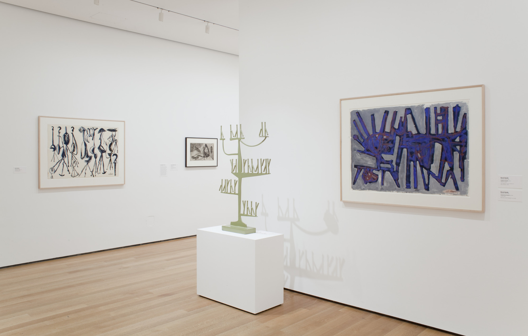Installation view of the exhibition "Abstract Expressionist New York ...