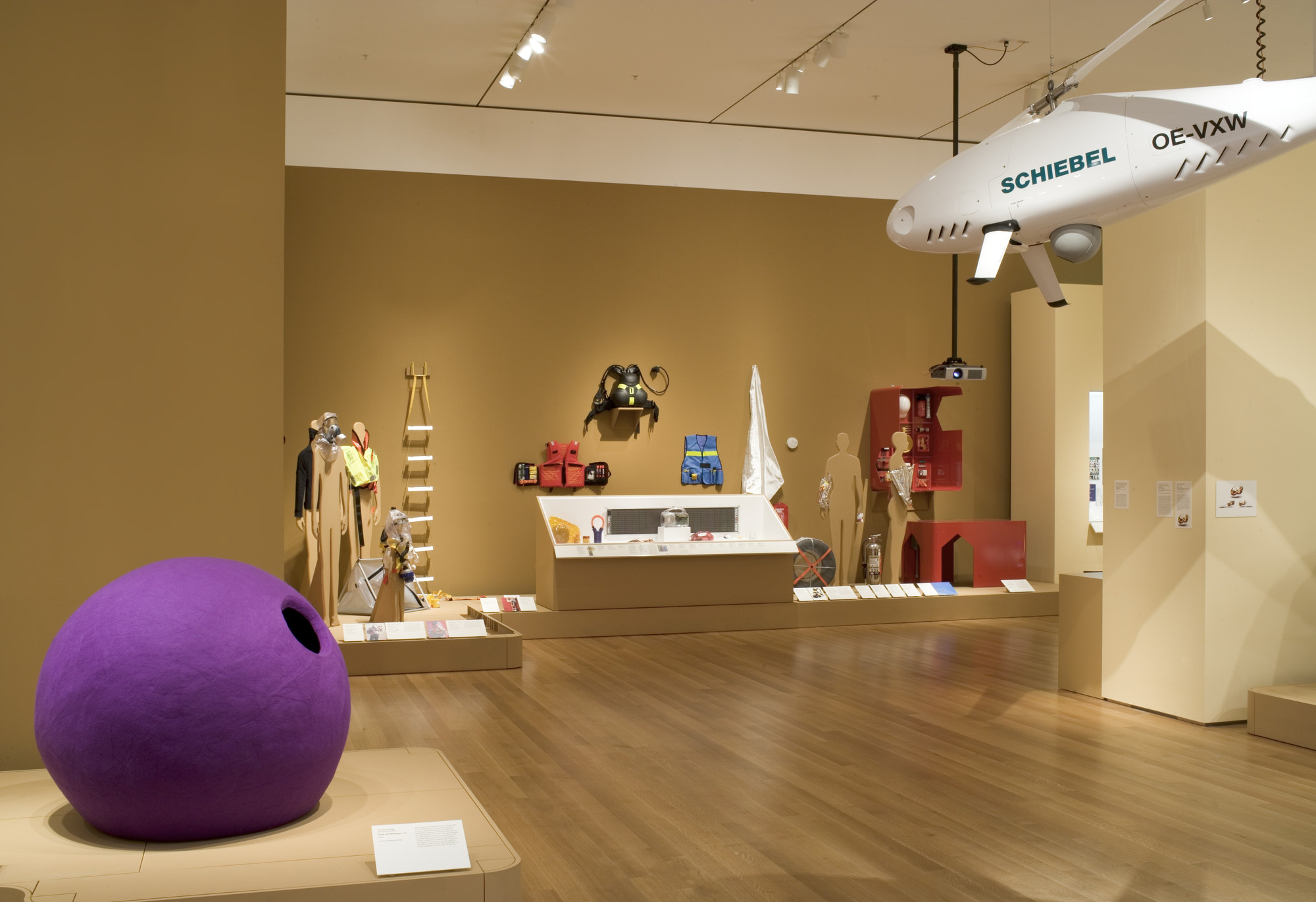 Installation view of the exhibition "Safe: Design Takes on Risk" | MoMA