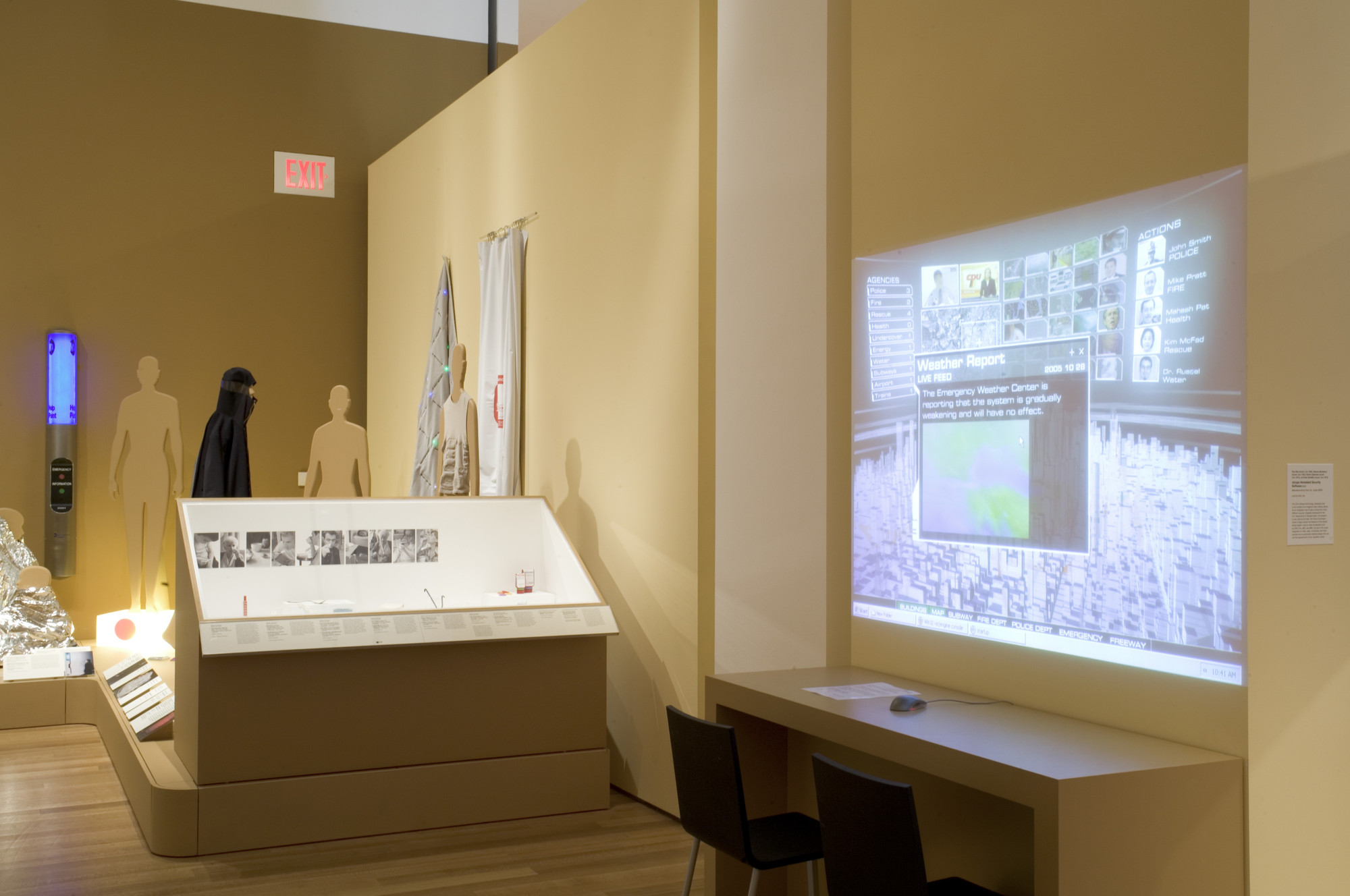 Installation view of the exhibition "Safe: Design Takes on Risk" | MoMA