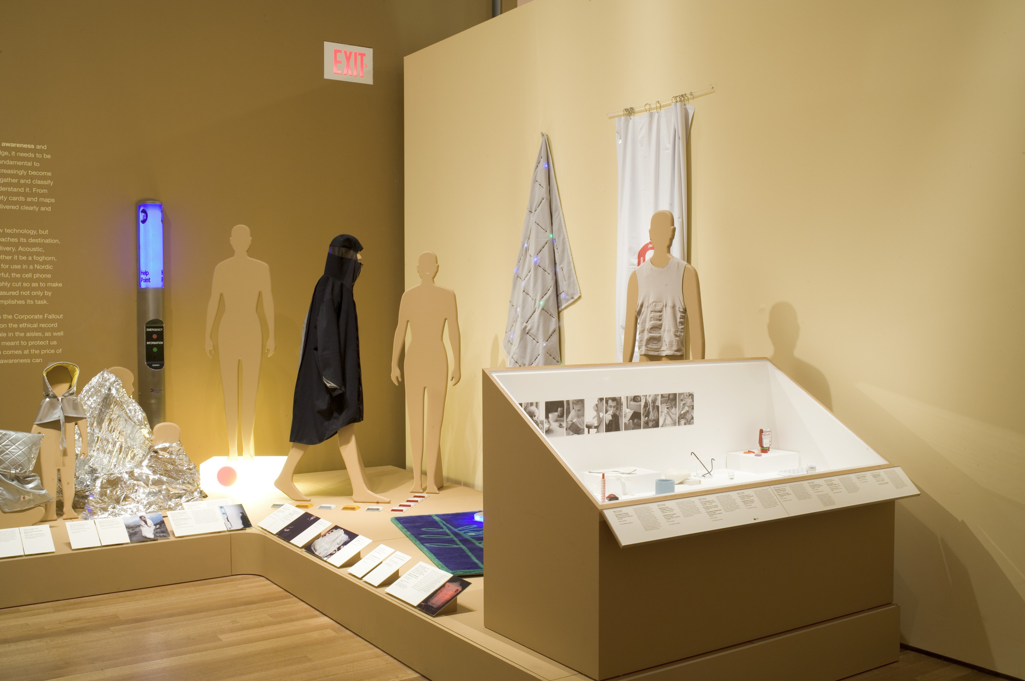 Installation view of the exhibition "Safe: Design Takes on Risk" | MoMA