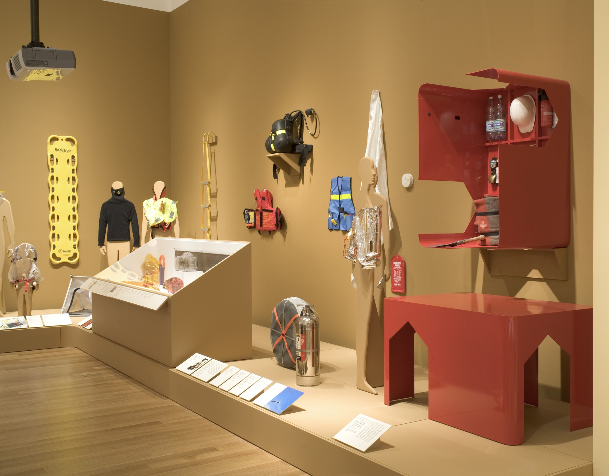 Installation view of the exhibition "Safe: Design Takes on Risk" | MoMA