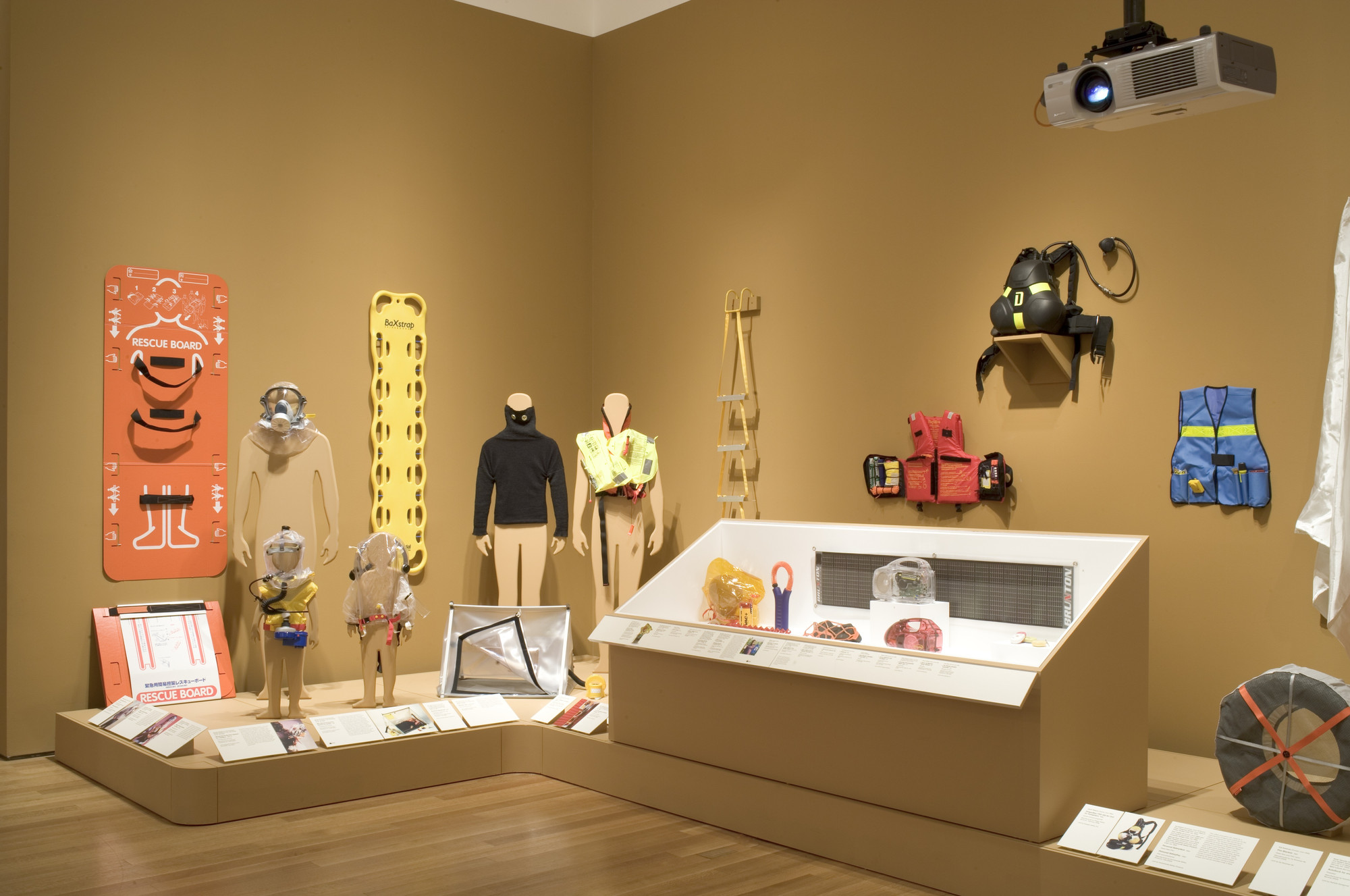 Installation view of the exhibition "Safe: Design Takes on Risk" | MoMA