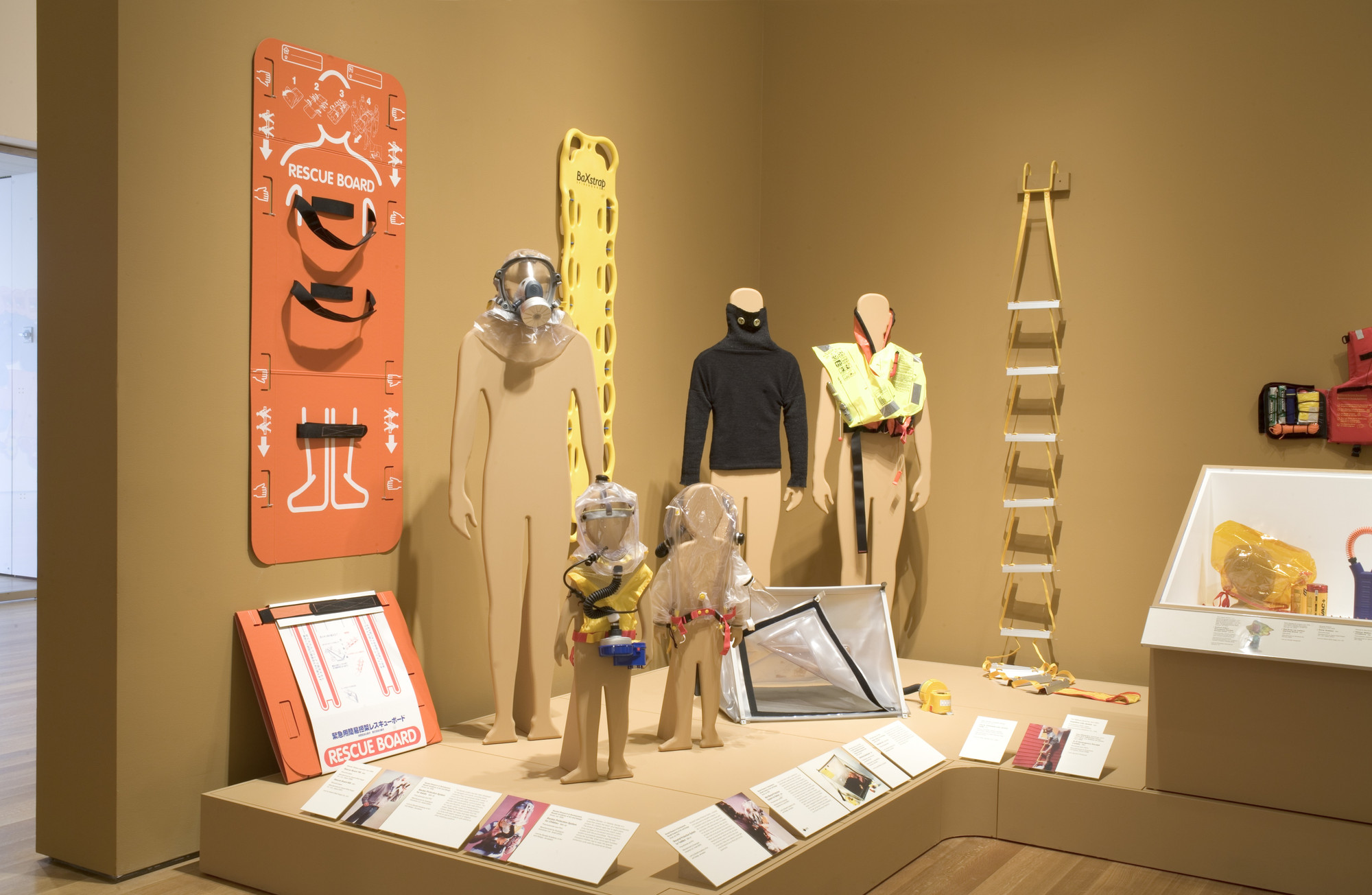 Installation view of the exhibition "Safe: Design Takes on Risk" | MoMA