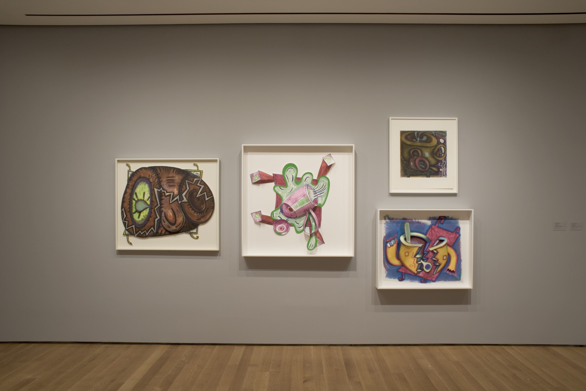 Installation view of the exhibition "Focus: Elizabeth Murray" | MoMA