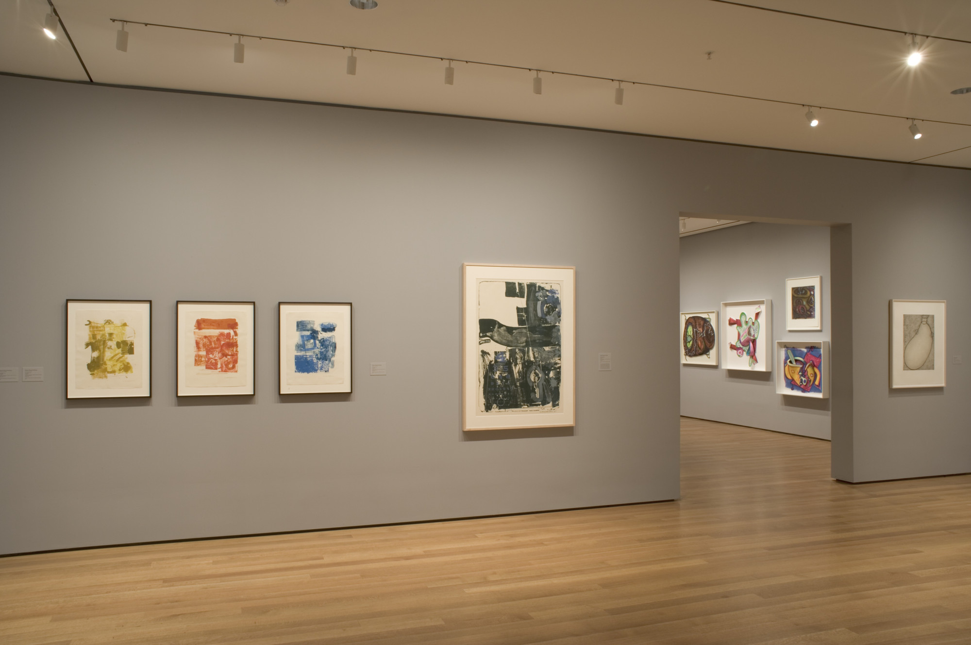 Installation view of the exhibition "Between Representation and ...