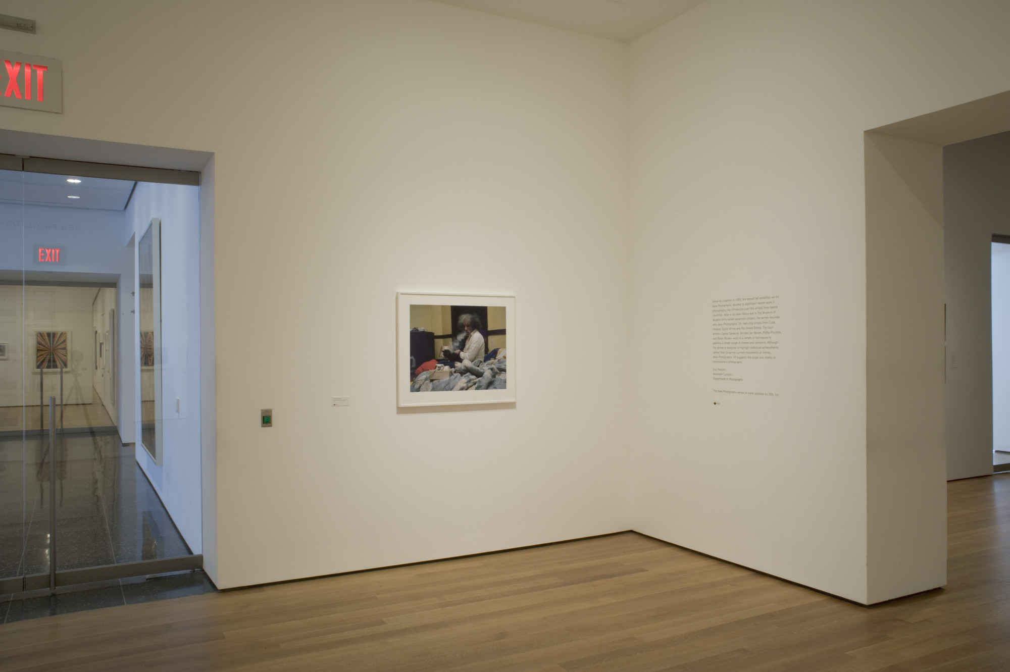 Installation view of the exhibition "New Photography '05: Carlos ...