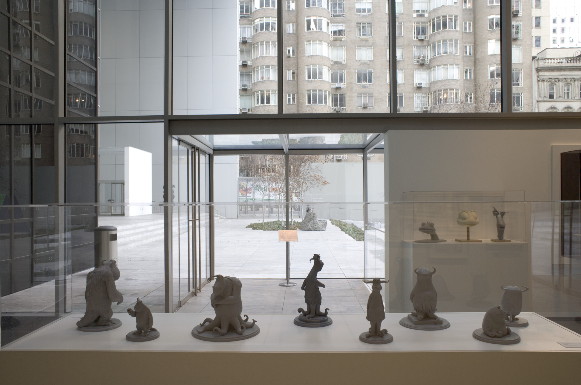 Installation view of the exhibition "Pixar: 20 Years of Animation" | MoMA