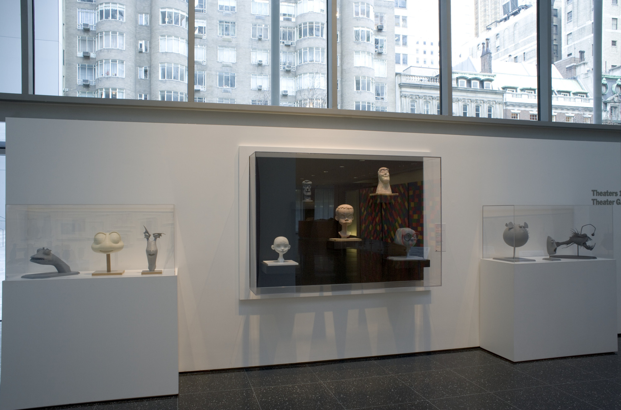 Installation view of the exhibition "Pixar: 20 Years of Animation" | MoMA