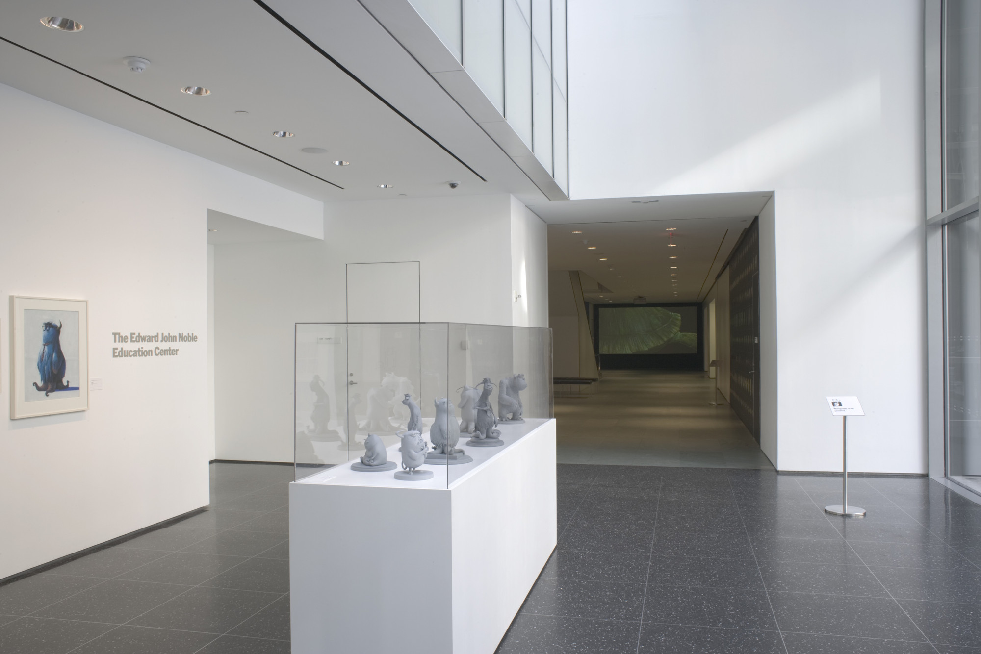 Installation view of the exhibition "Pixar: 20 Years of Animation" | MoMA