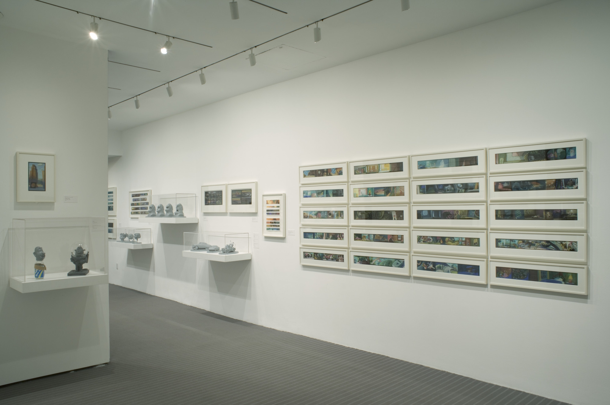 Installation view of the exhibition "Pixar: 20 Years of Animation" | MoMA
