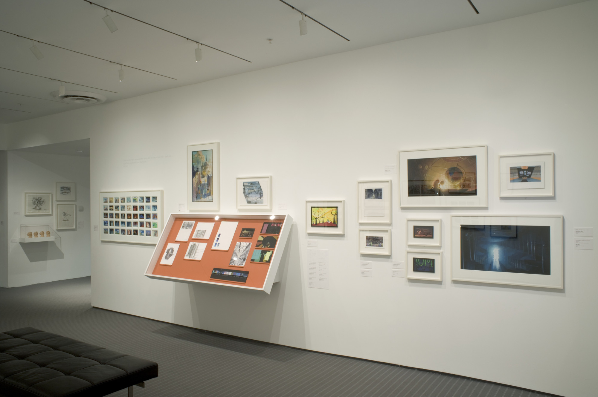 Installation view of the exhibition "Pixar: 20 Years of Animation" | MoMA