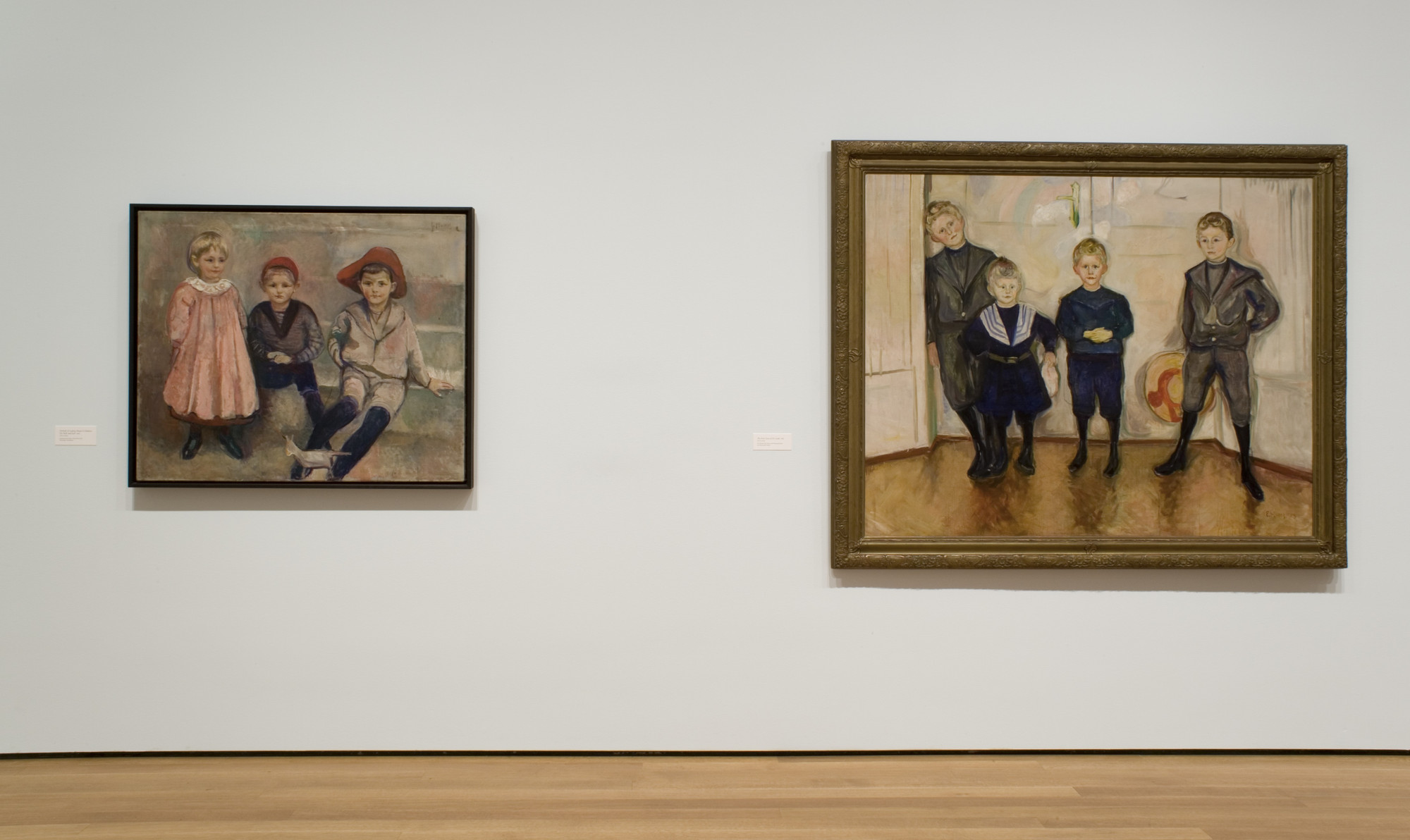 Installation view of the exhibition "Edvard Munch: The Modern Life of ...