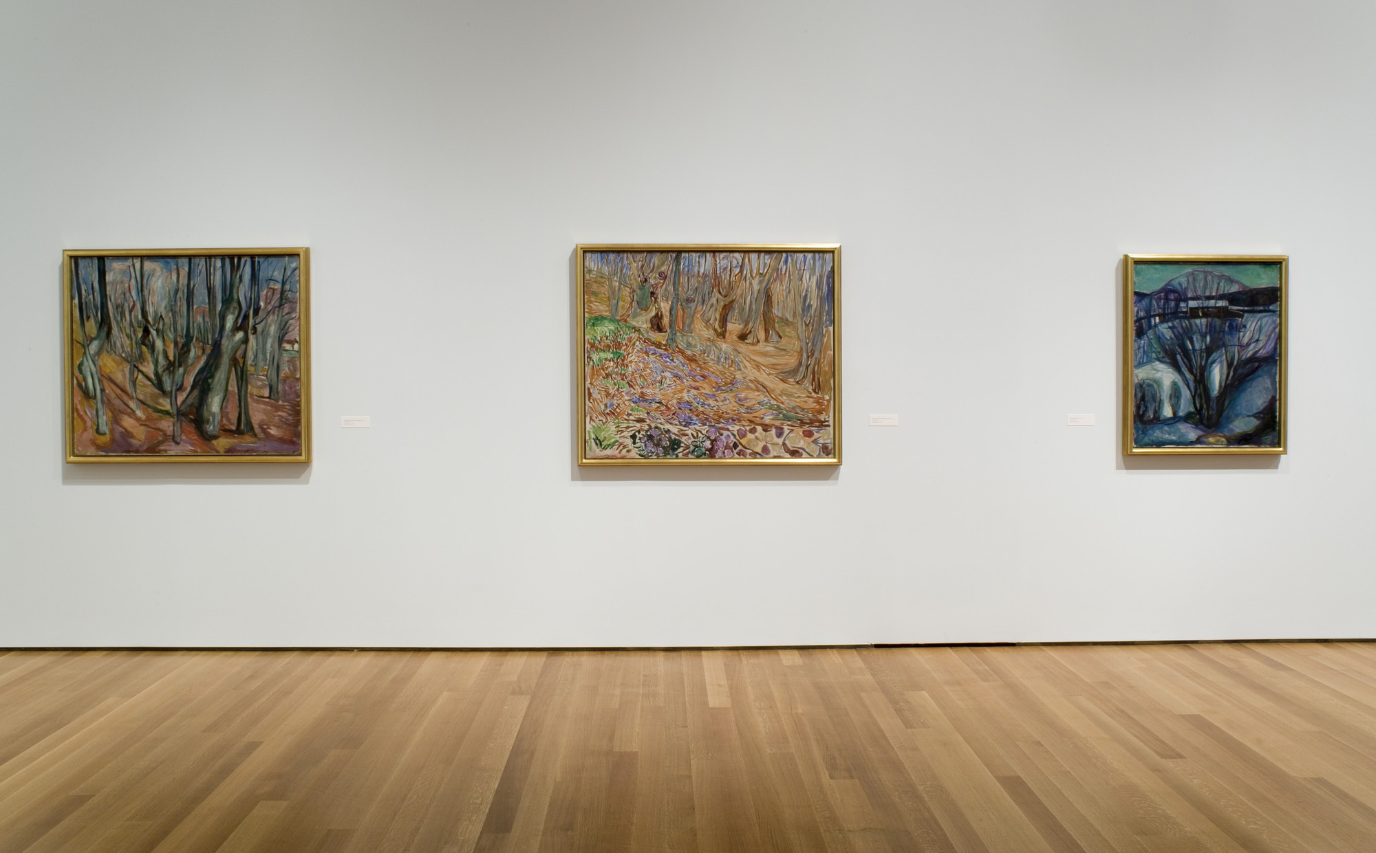 Installation view of the exhibition "Edvard Munch: The Modern Life of ...