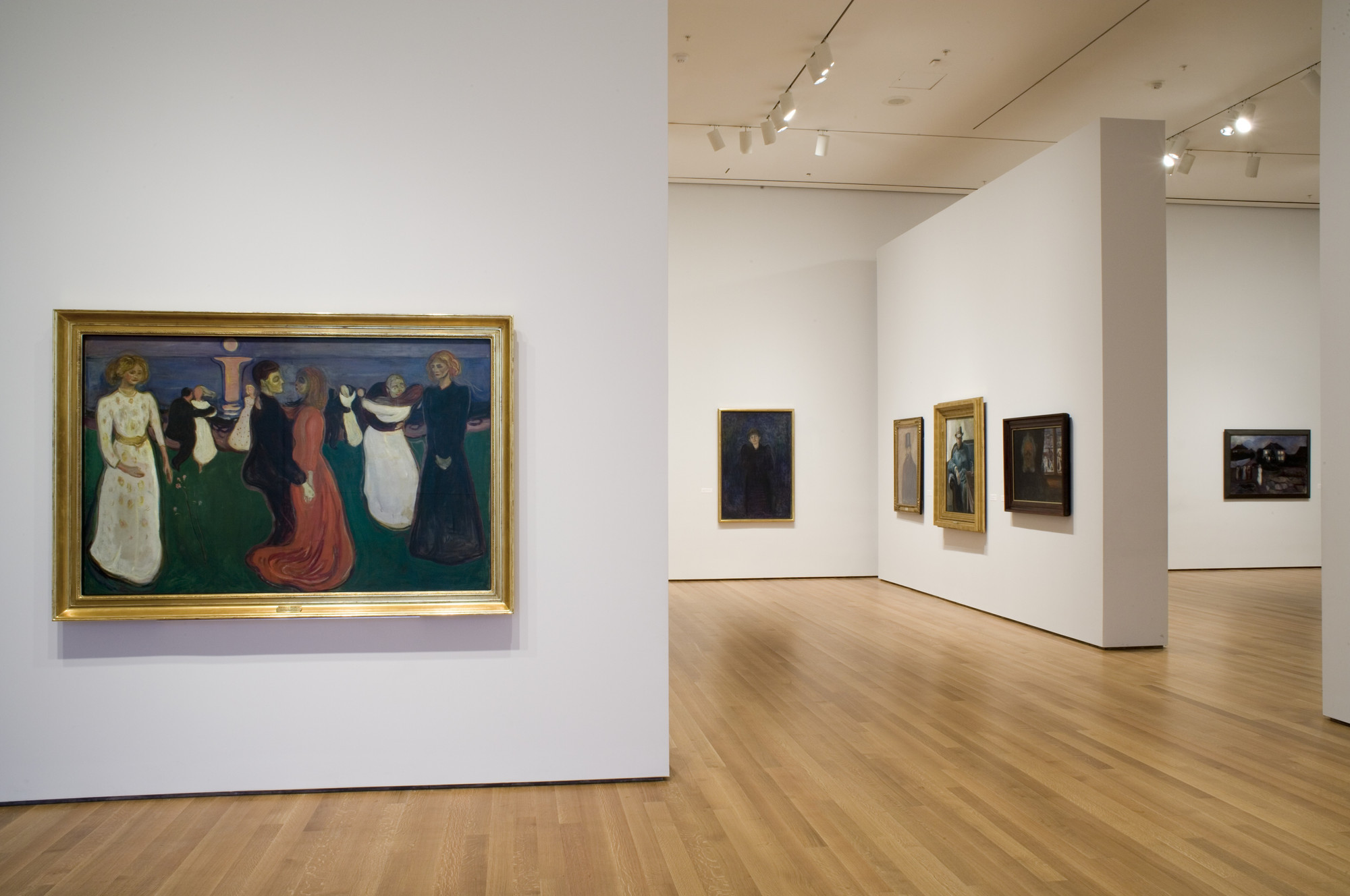 Installation view of the exhibition "Edvard Munch: The Modern Life of ...