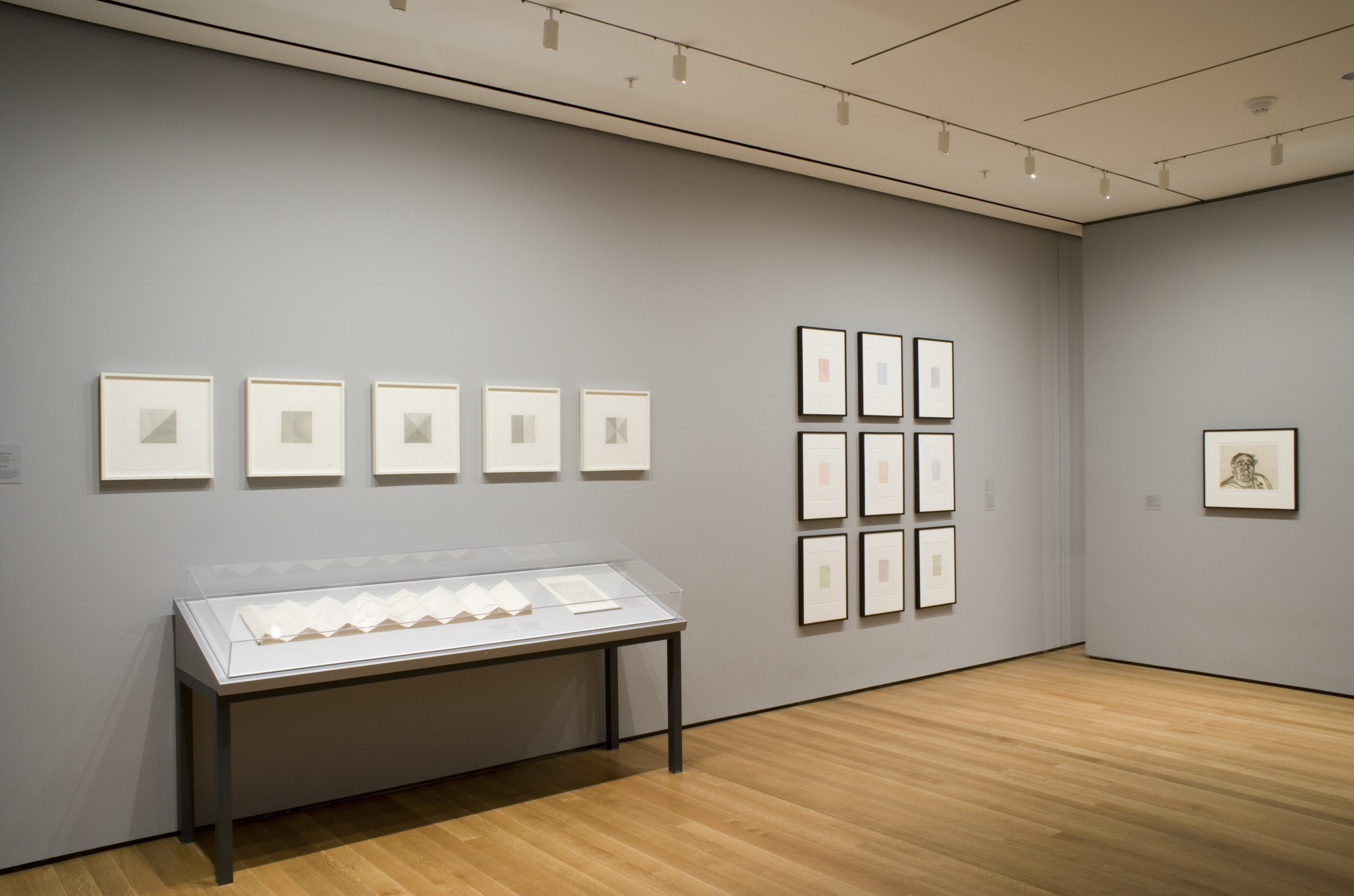 Installation view of the exhibition "The Compulsive Line: Etching 1900 ...