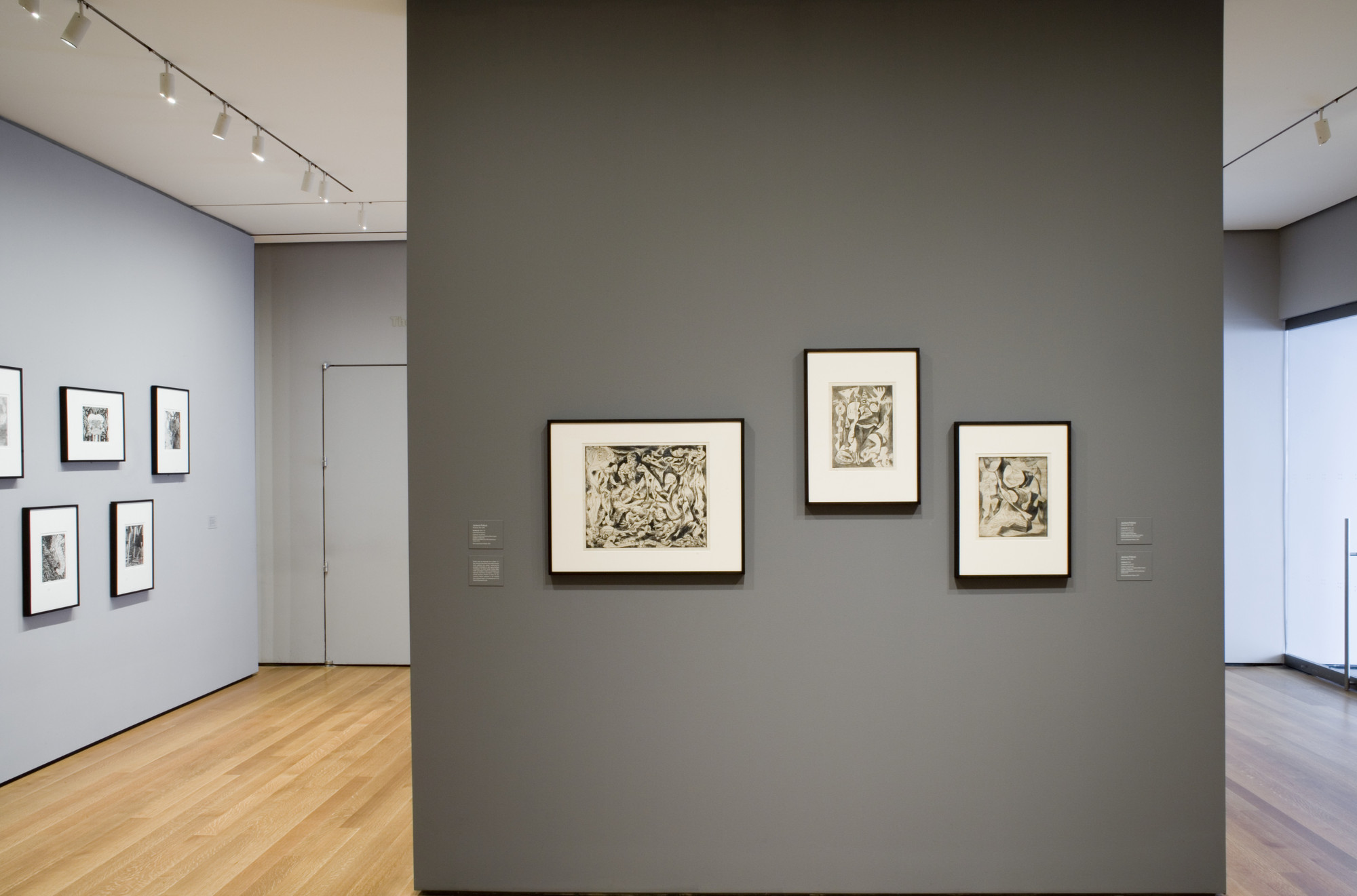 Installation view of the exhibition "The Compulsive Line: Etching 1900 ...