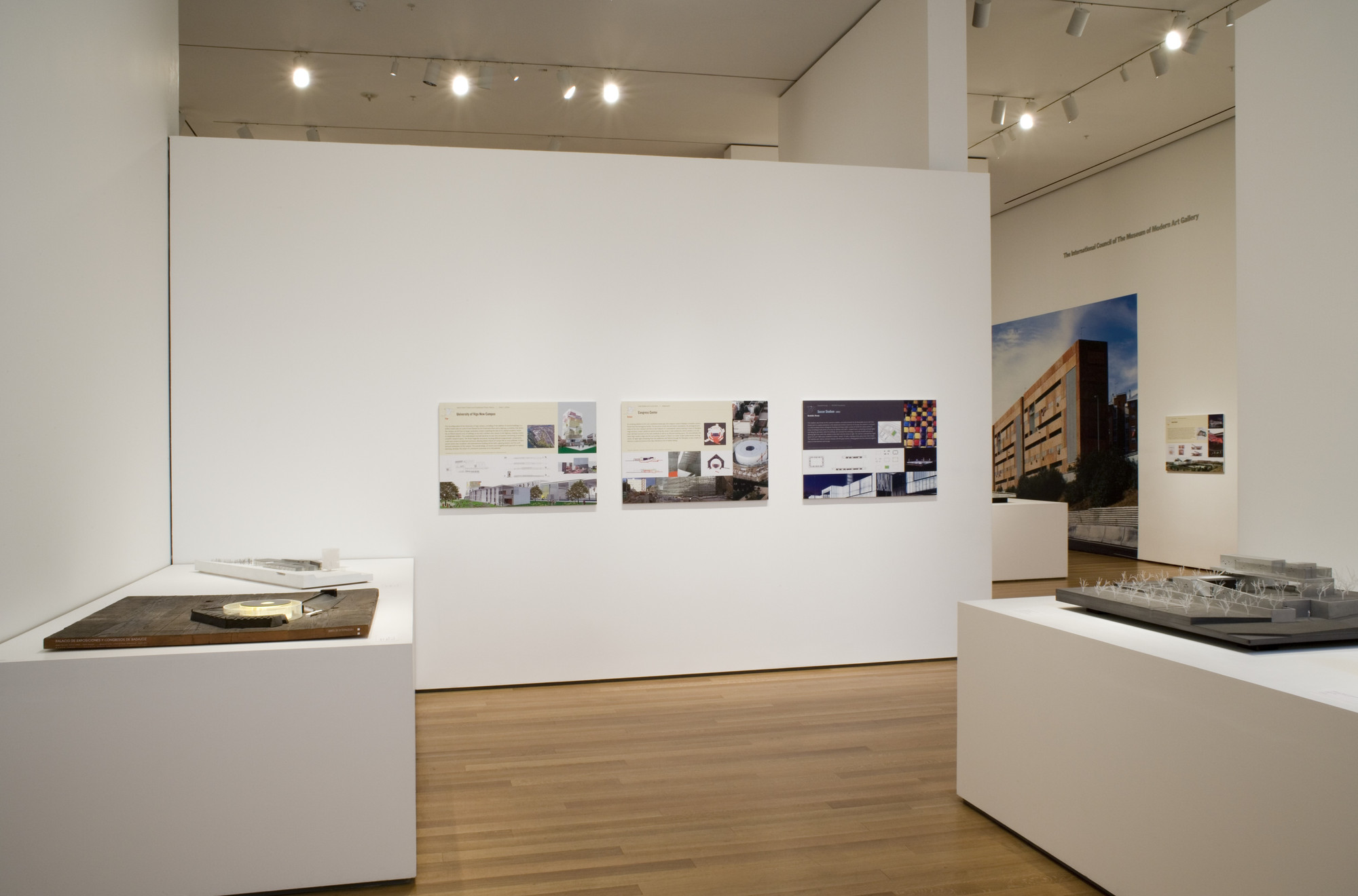 Installation view of the exhibition "On-Site: New Architecture in Spain ...