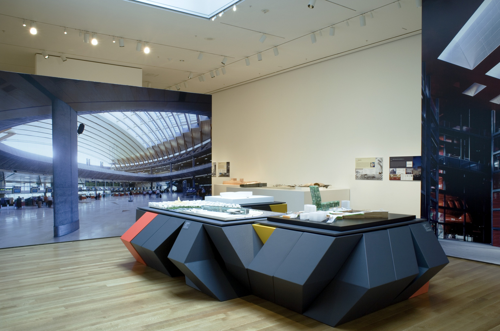 Installation view of the exhibition "On-Site: New Architecture in Spain ...