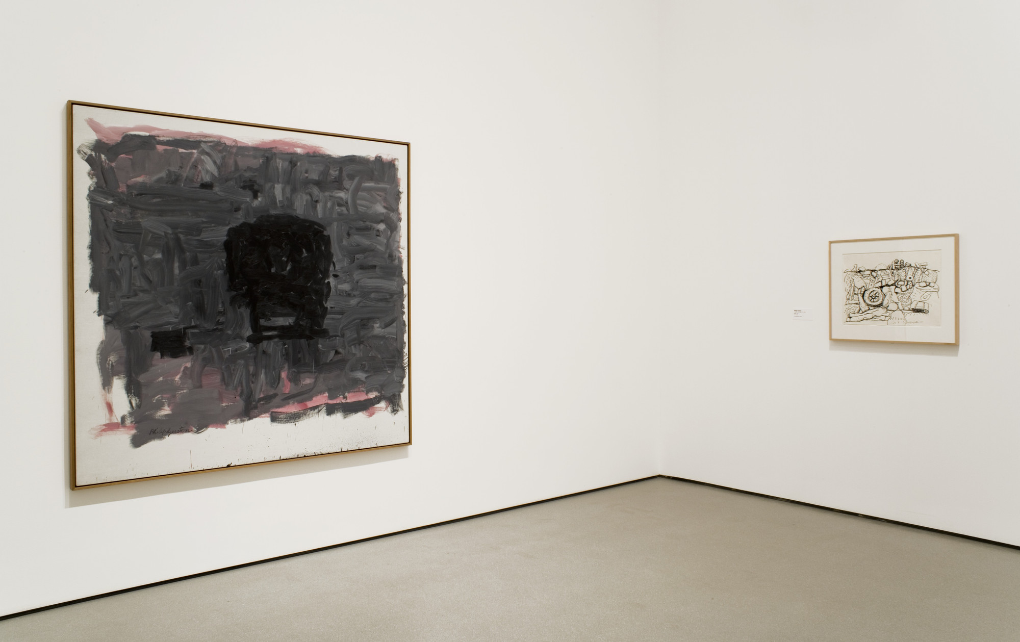 Installation view of the exhibition "Against the Grain: Contemporary ...