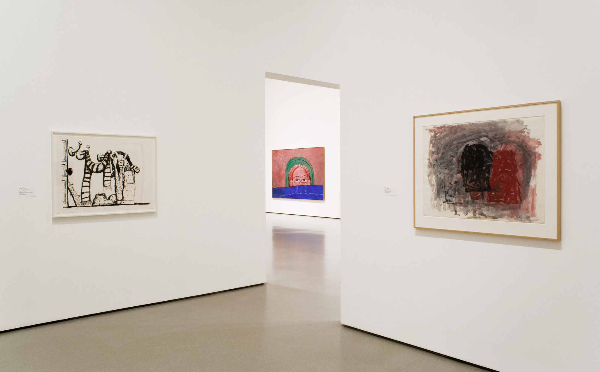 Installation view of the exhibition "Against the Grain: Contemporary ...