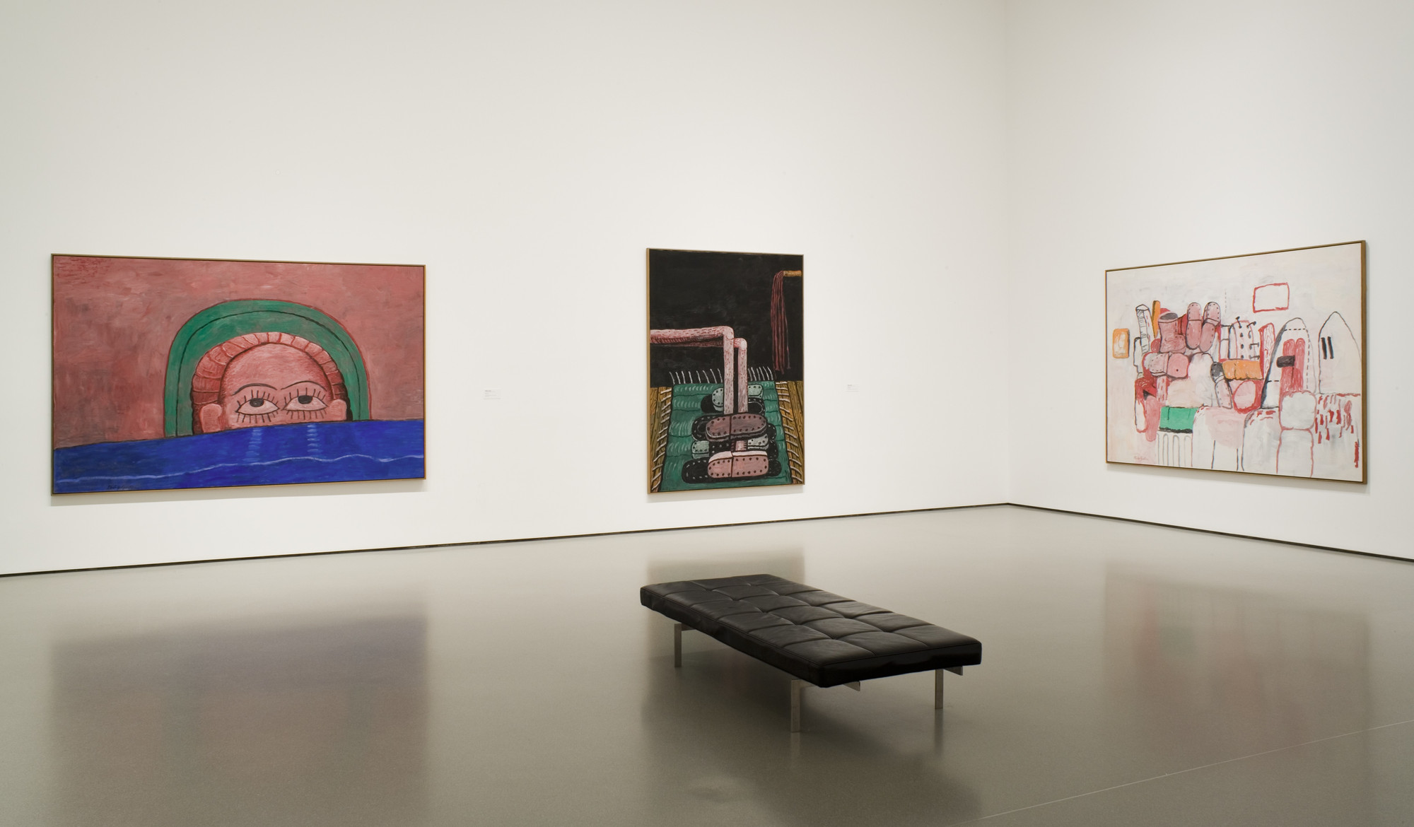 Installation view of the exhibition "Against the Grain: Contemporary ...
