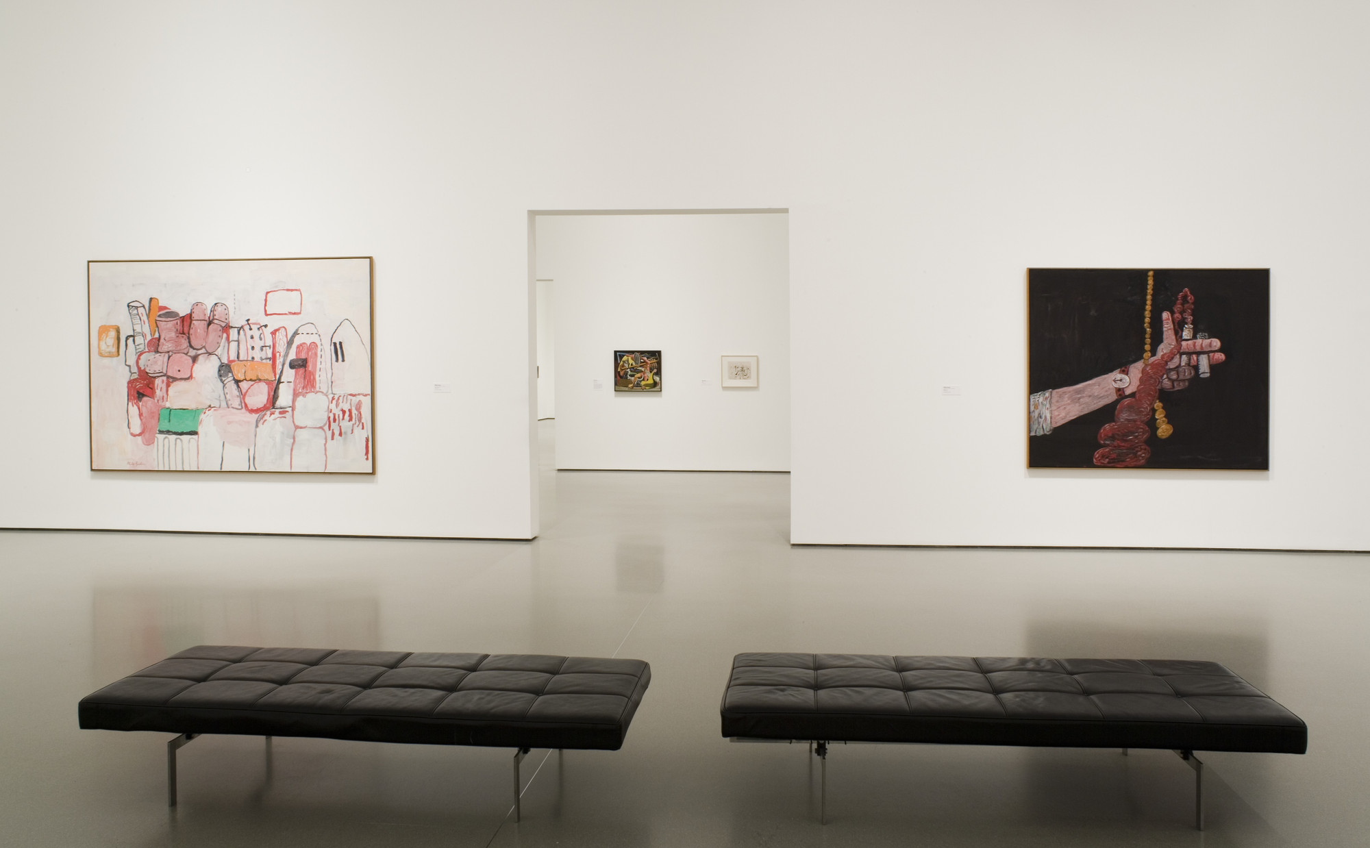 Installation view of the exhibition "Against the Grain: Contemporary ...