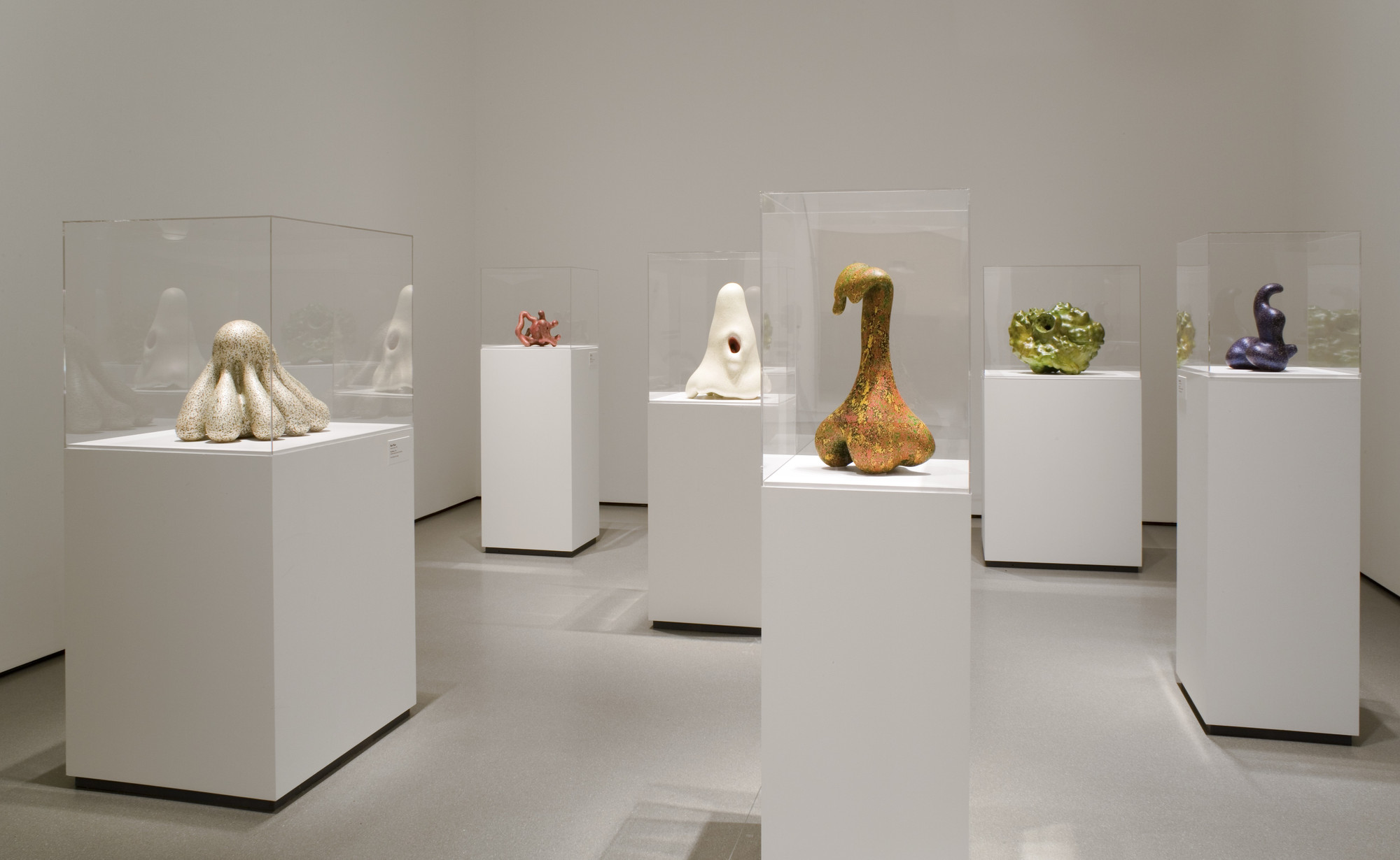 Installation view of the exhibition "Against the Grain: Contemporary ...