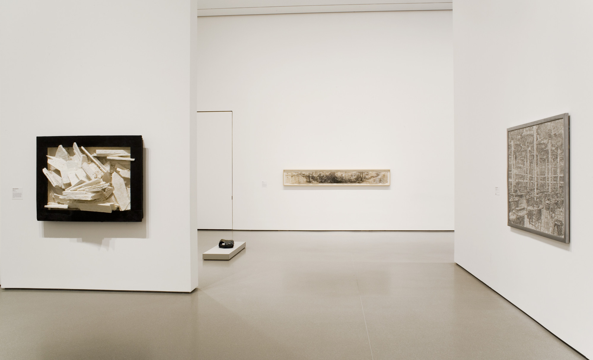 Installation view of the exhibition "Against the Grain: Contemporary ...