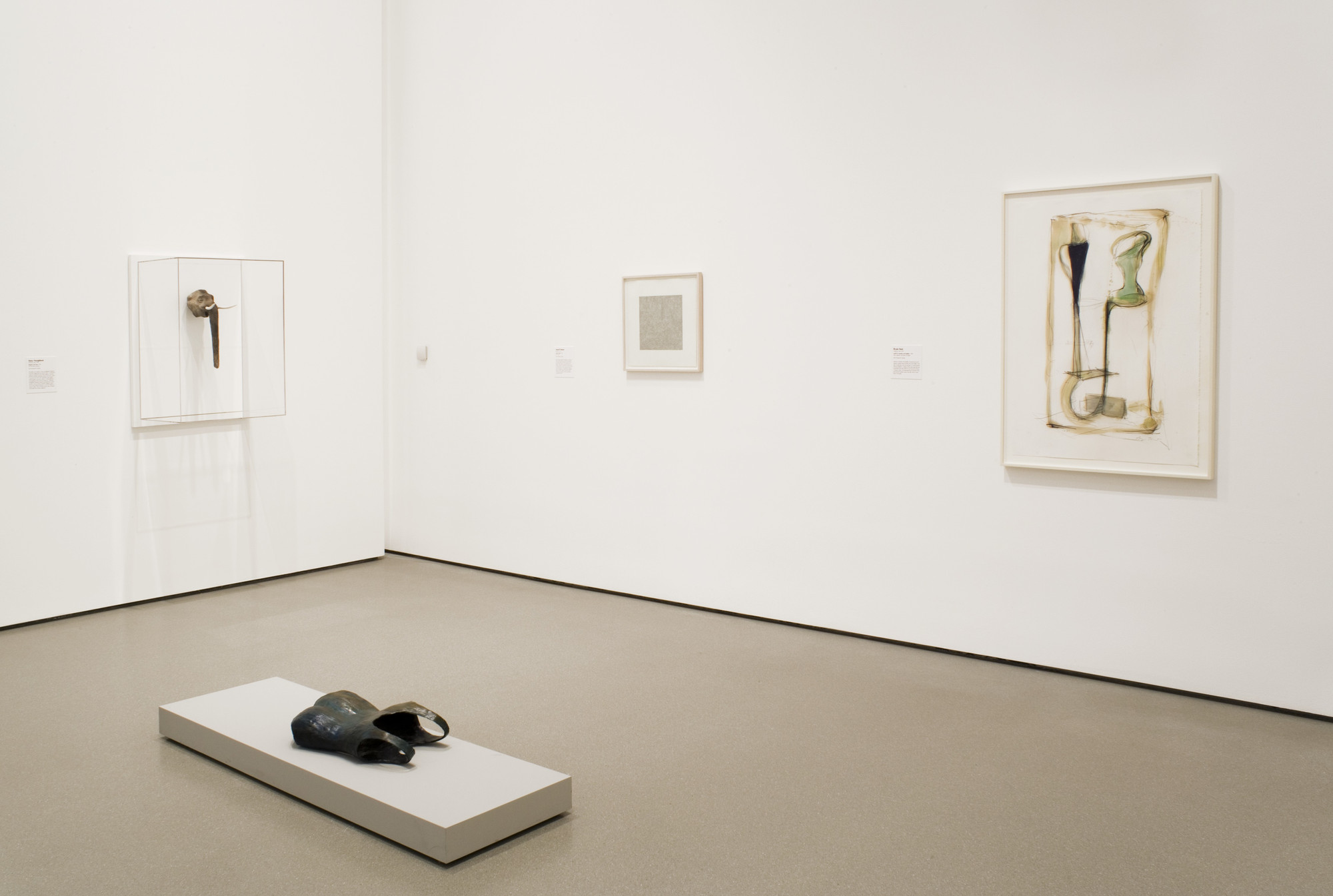 Installation view of the exhibition "Against the Grain: Contemporary ...