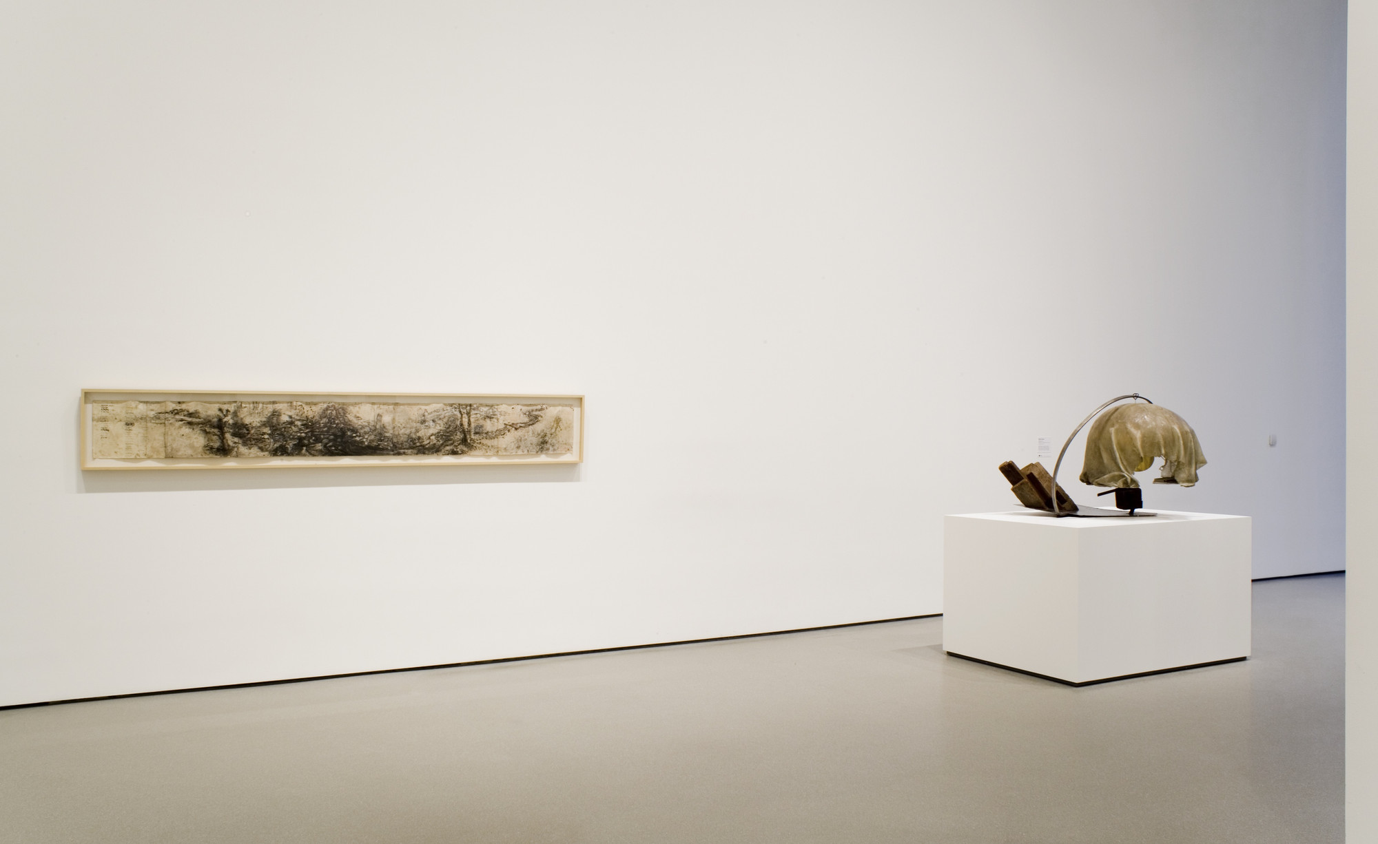 Installation view of the exhibition "Against the Grain: Contemporary ...