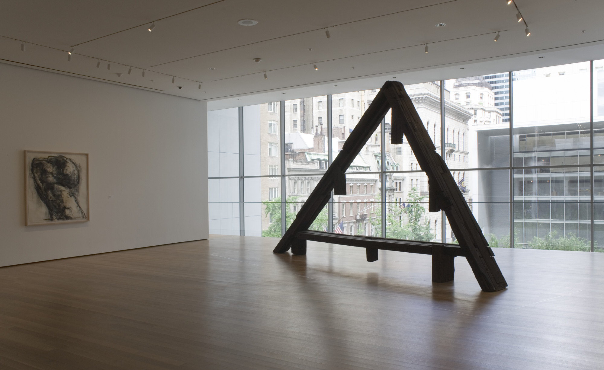 Installation view of the exhibition "Against the Grain: Contemporary ...