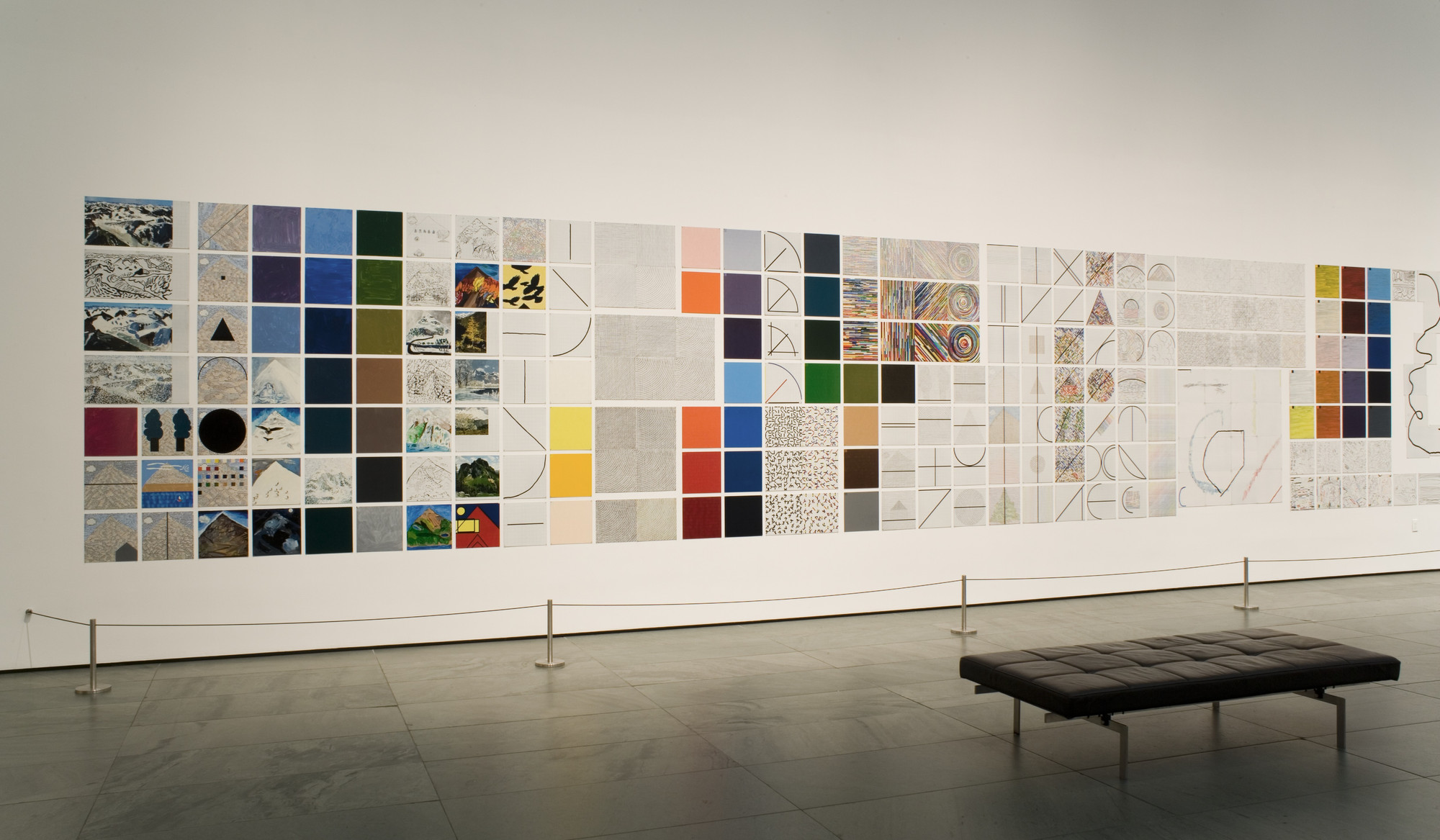 Installation view of the exhibition "Against the Grain: Contemporary ...