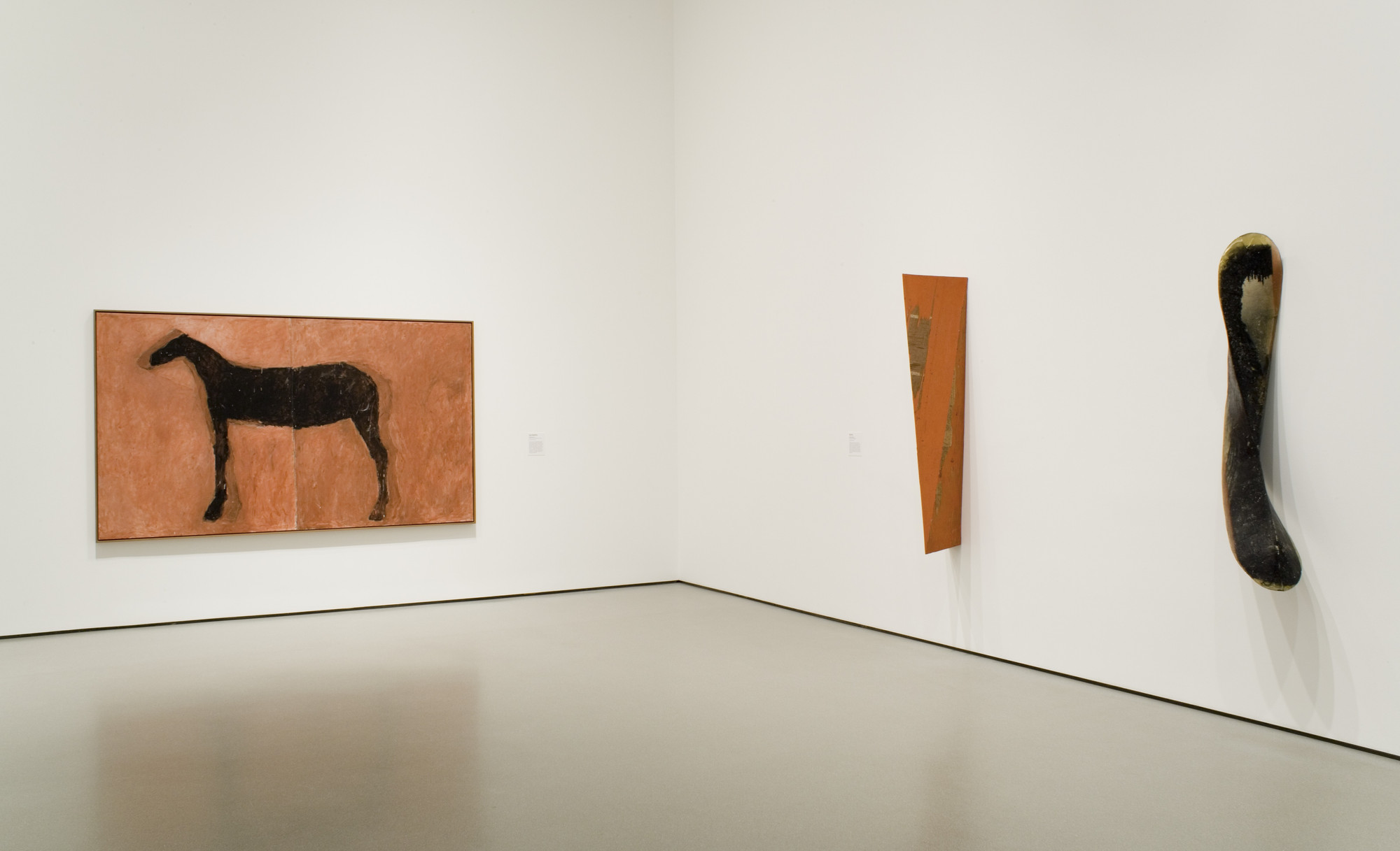 Installation view of the exhibition "Against the Grain: Contemporary ...