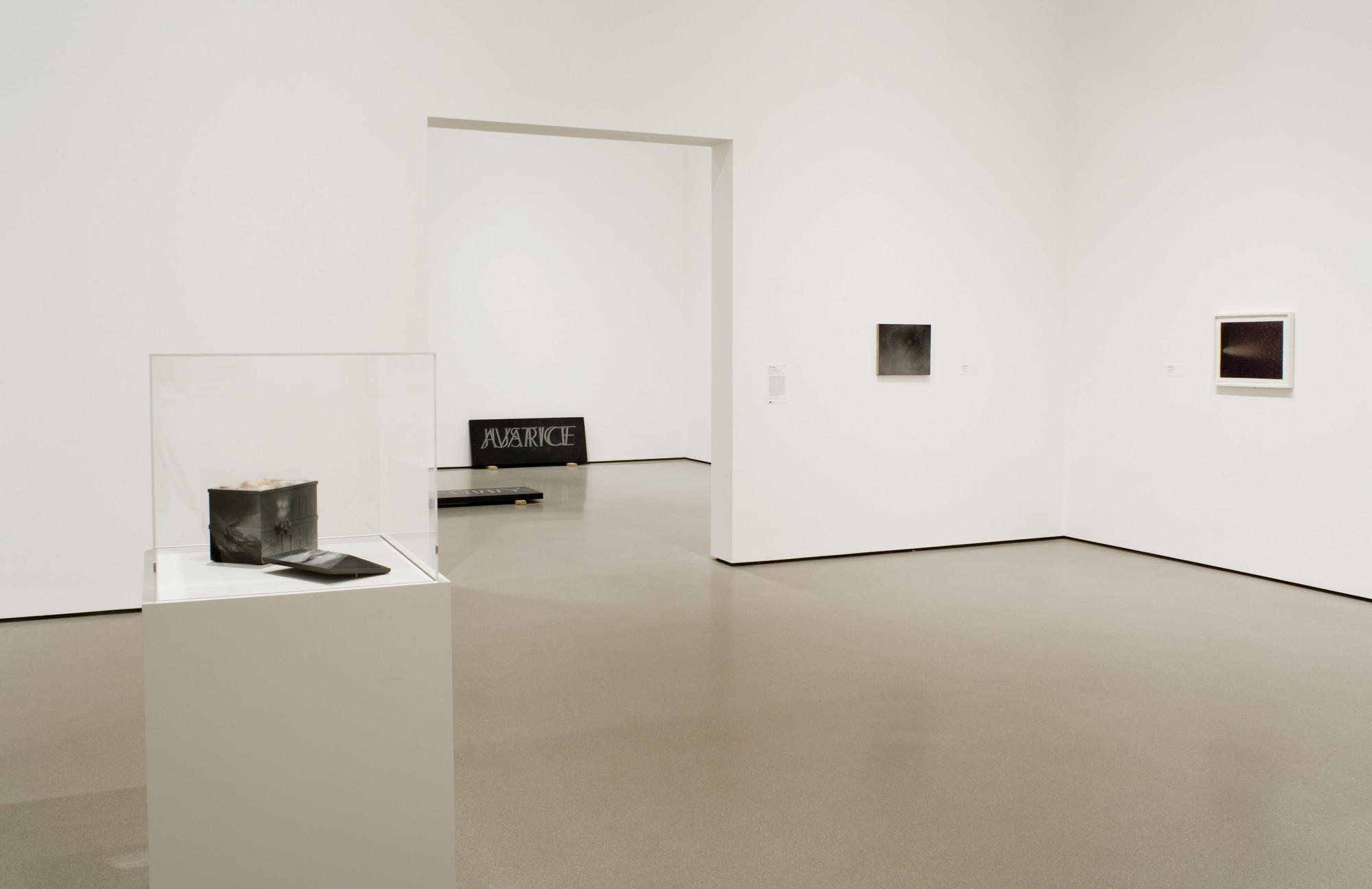 Installation view of the exhibition "Against the Grain: Contemporary ...