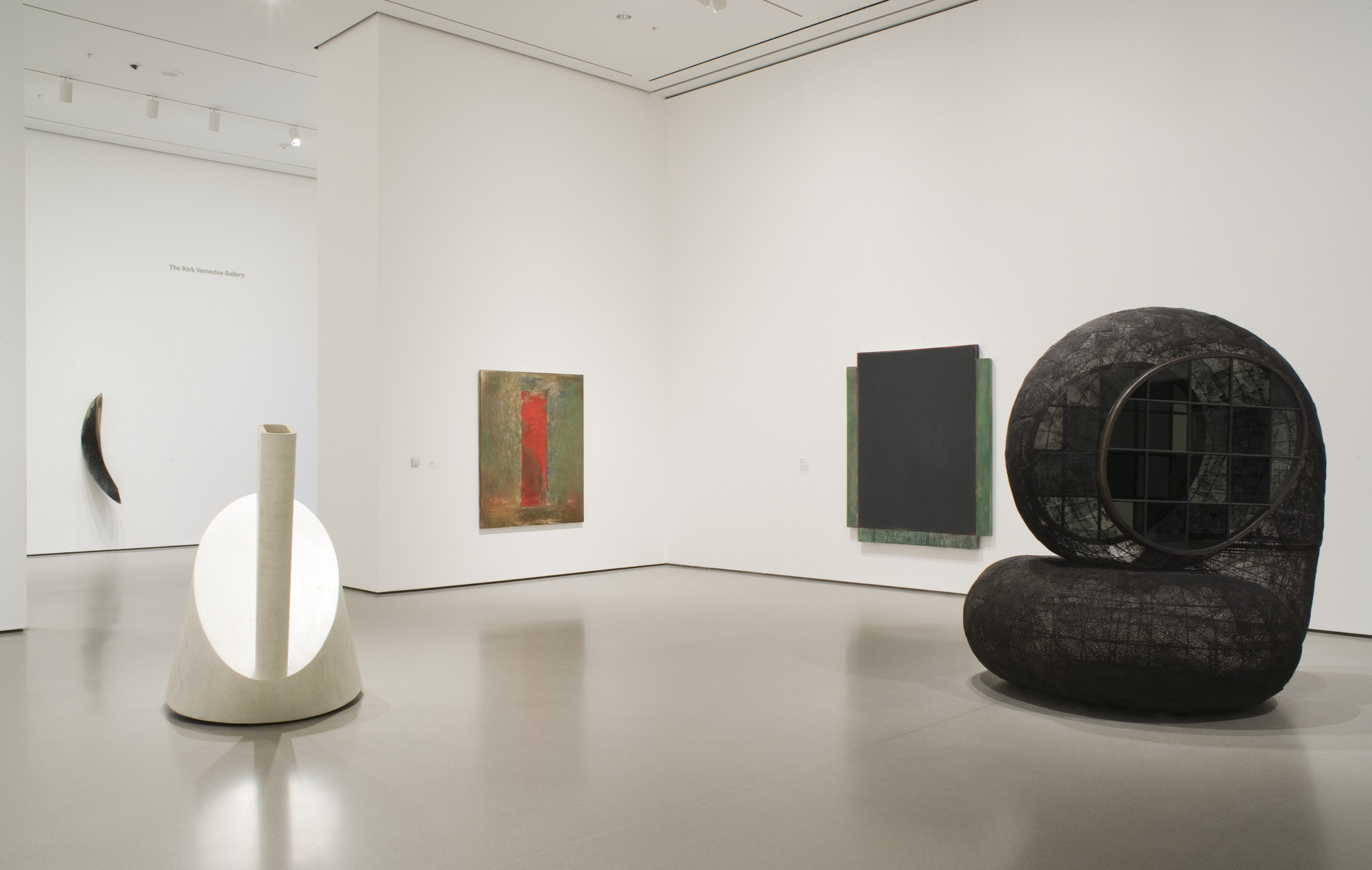 Installation view of the exhibition "Against the Grain: Contemporary ...