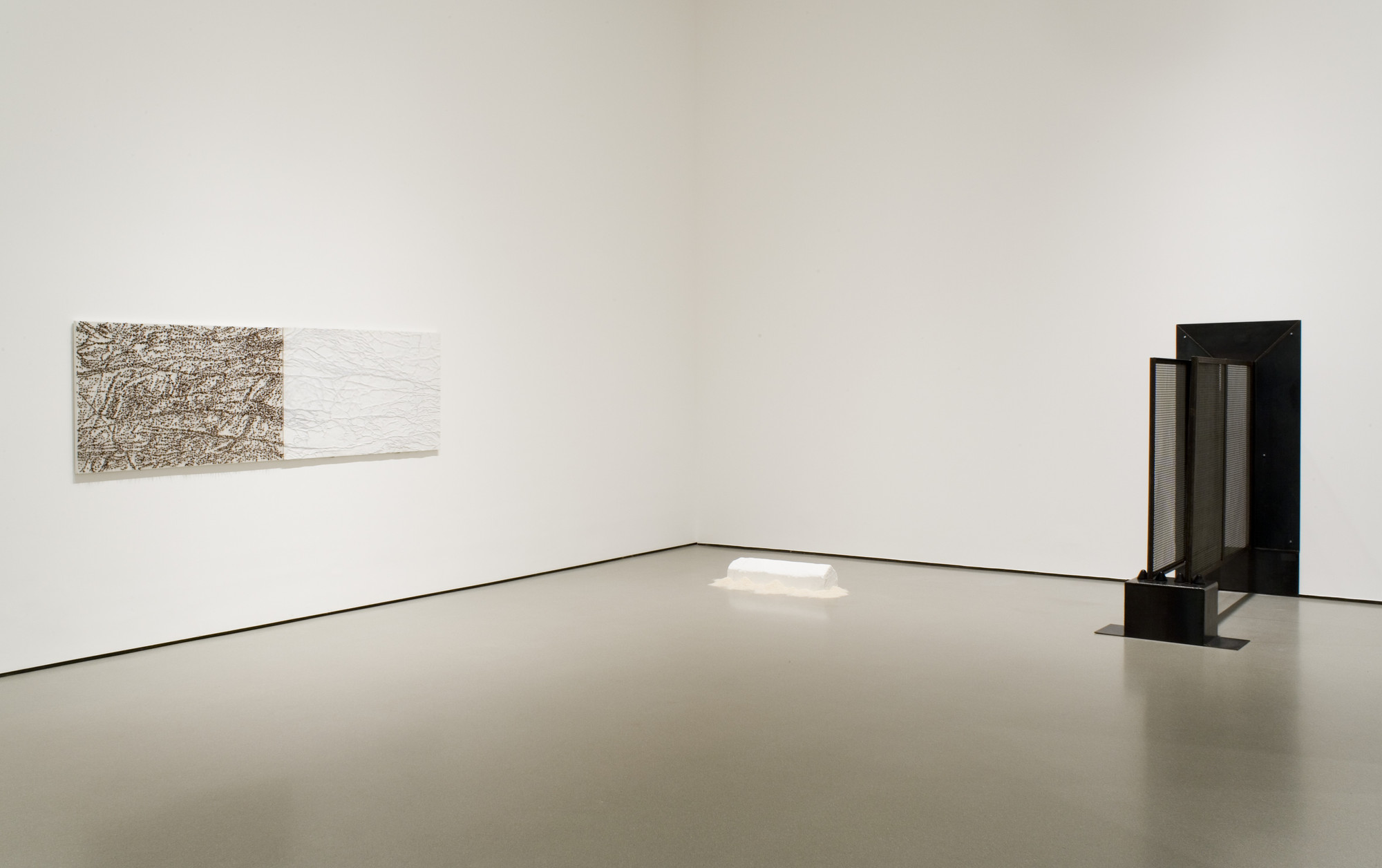 Installation view of the exhibition "Against the Grain: Contemporary ...