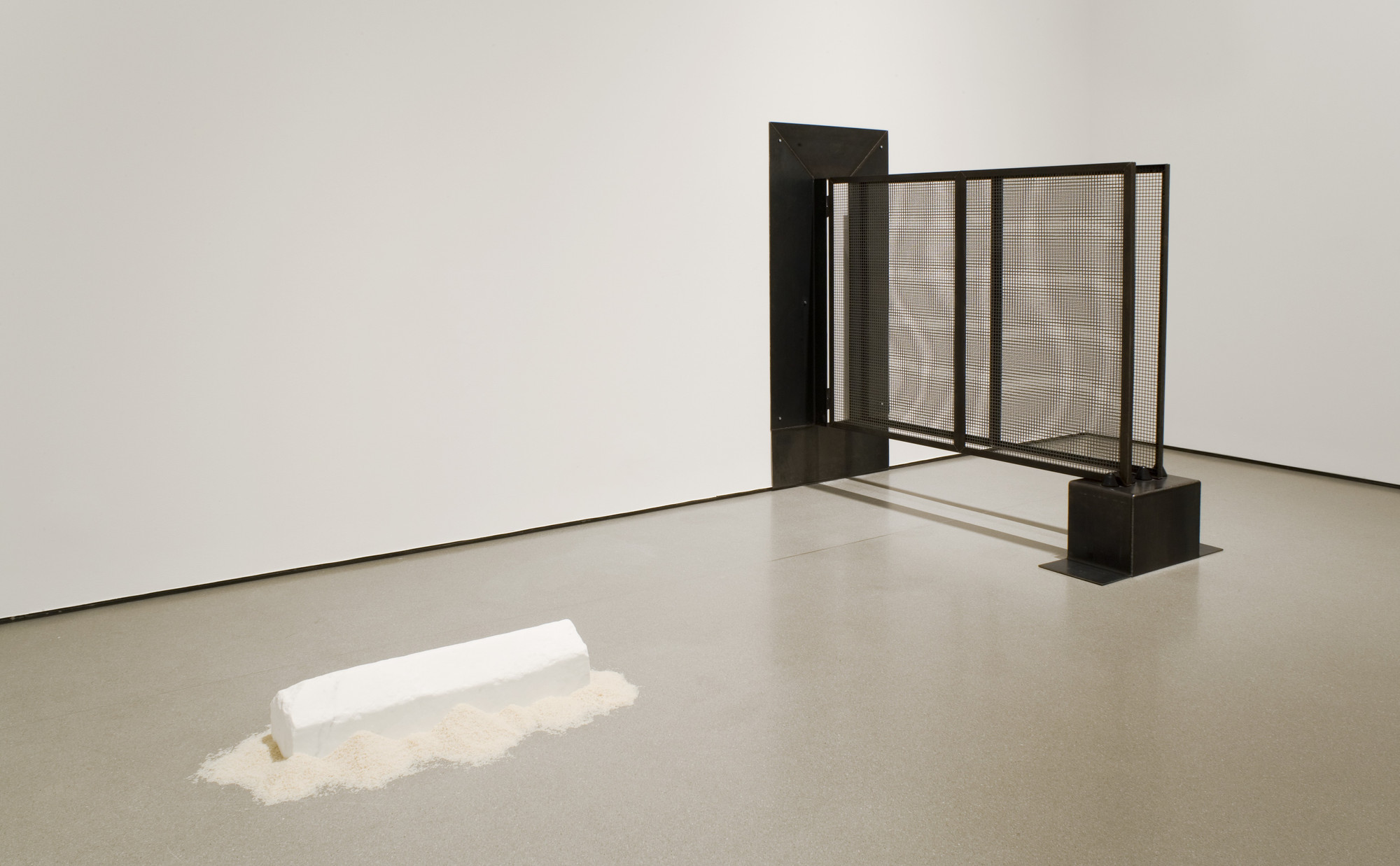 Installation view of the exhibition "Against the Grain: Contemporary ...