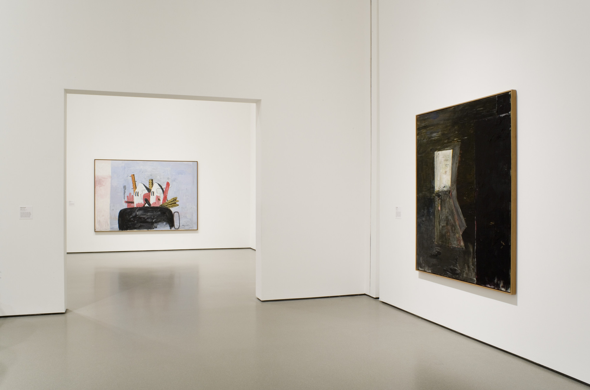 Installation view of the exhibition "Against the Grain: Contemporary ...