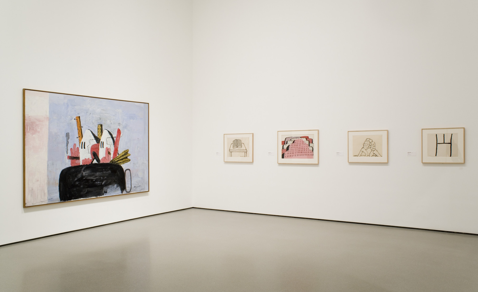 Installation view of the exhibition "Against the Grain: Contemporary ...