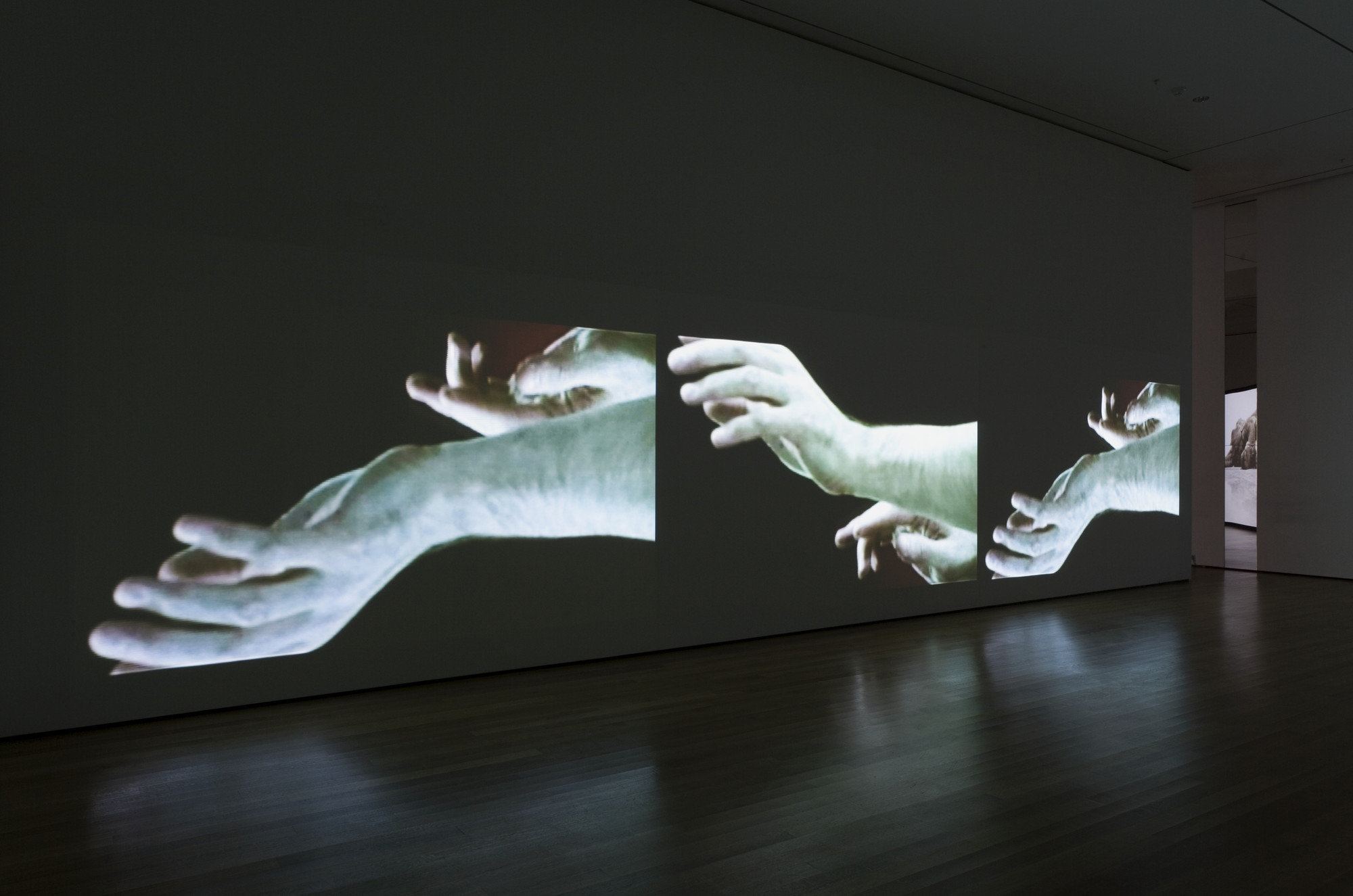 Installation view of the exhibition "Douglas Gordon: Timeline" | MoMA