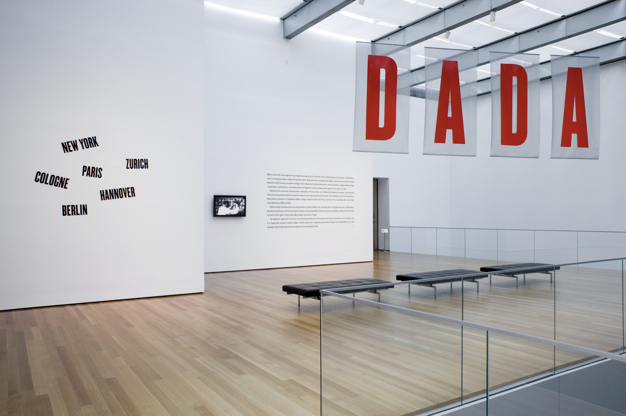 Installation view of the exhibition "Dada" | MoMA
