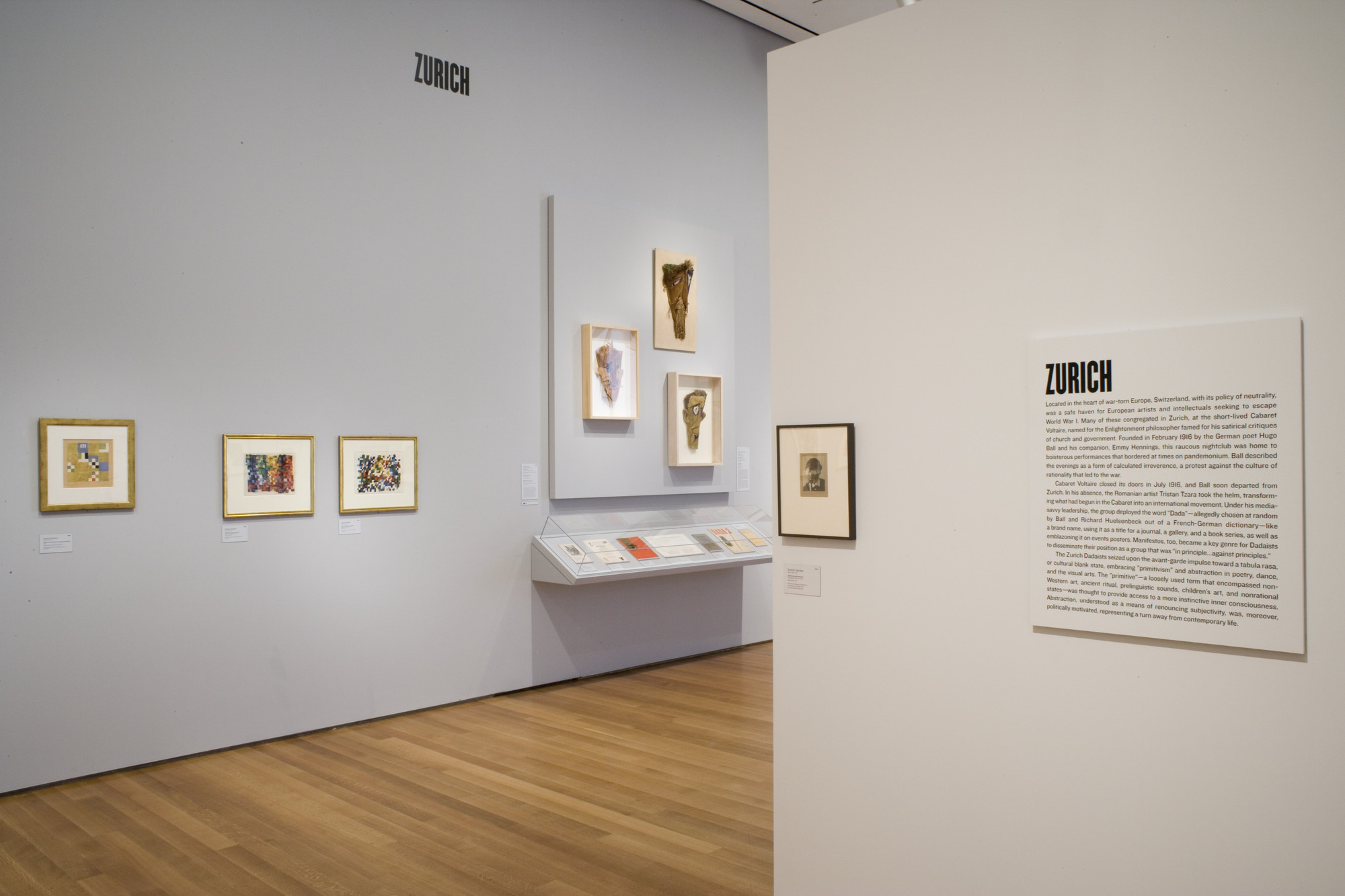 Installation view of the exhibition "Dada" | MoMA