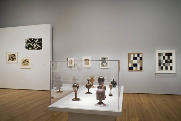 Jean (Hans) Arp. Untitled (Collage with Squares Arranged according to ...