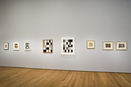 Jean (Hans) Arp. Untitled (Collage with Squares Arranged according to the Law of Chance). 1916 ...