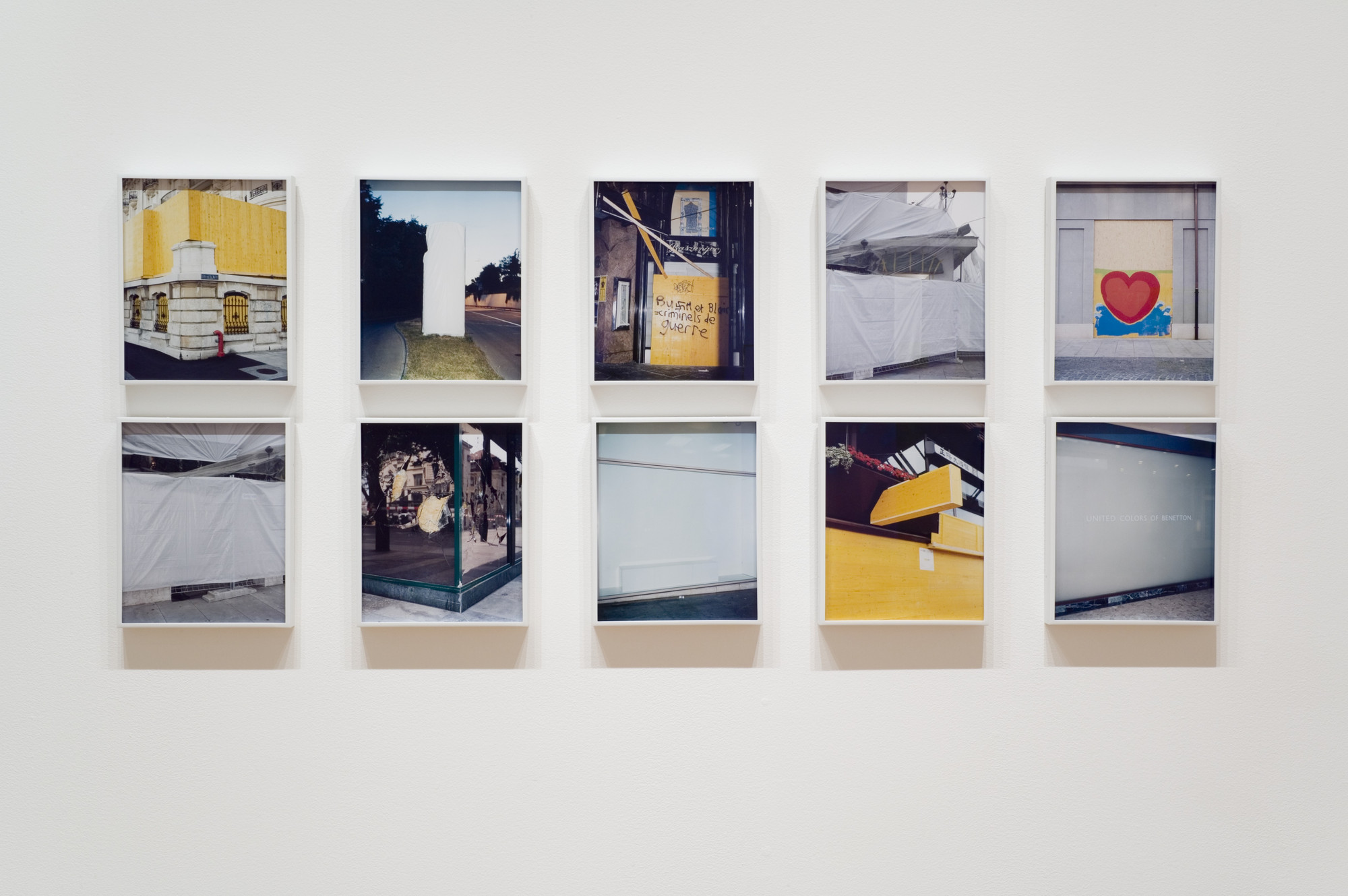 Installation view of the exhibition "New Photography '06: Jonathan Monk ...