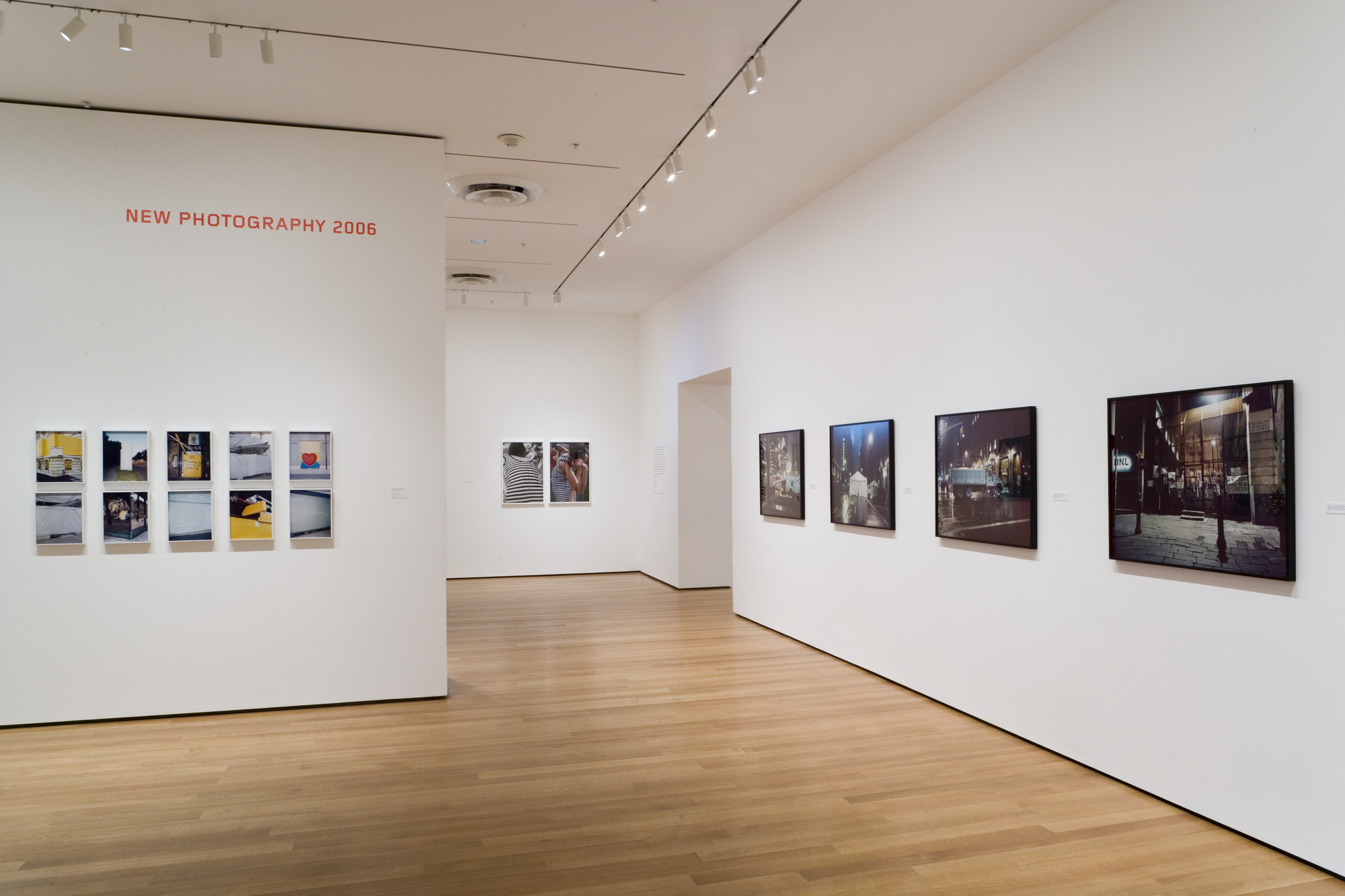 Installation view of the exhibition "New Photography '06: Jonathan Monk ...