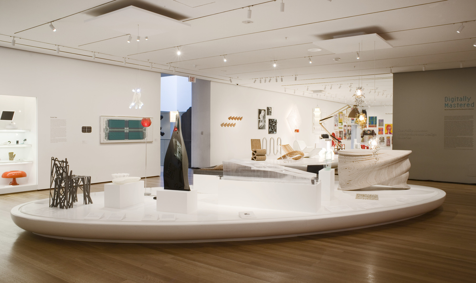 Installation view of the exhibition "Digitally Mastered: Recent ...